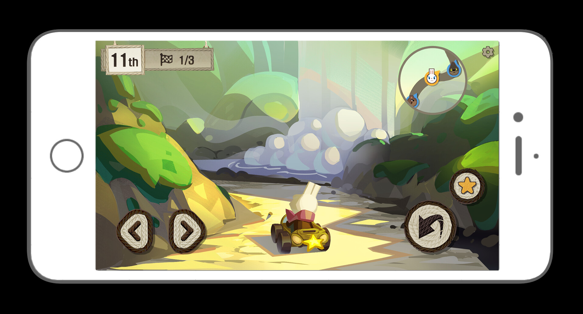 Julia Krawiec - Mobile Cart Racer UI