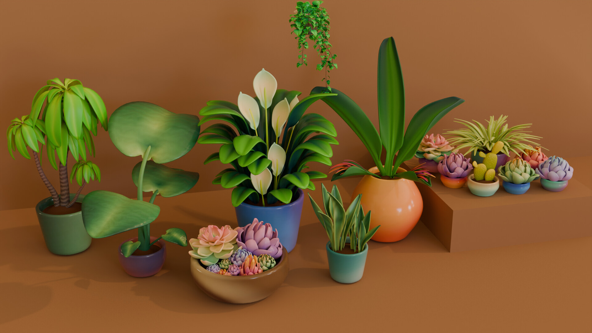 ArtStation - Stylized Plants Collection
