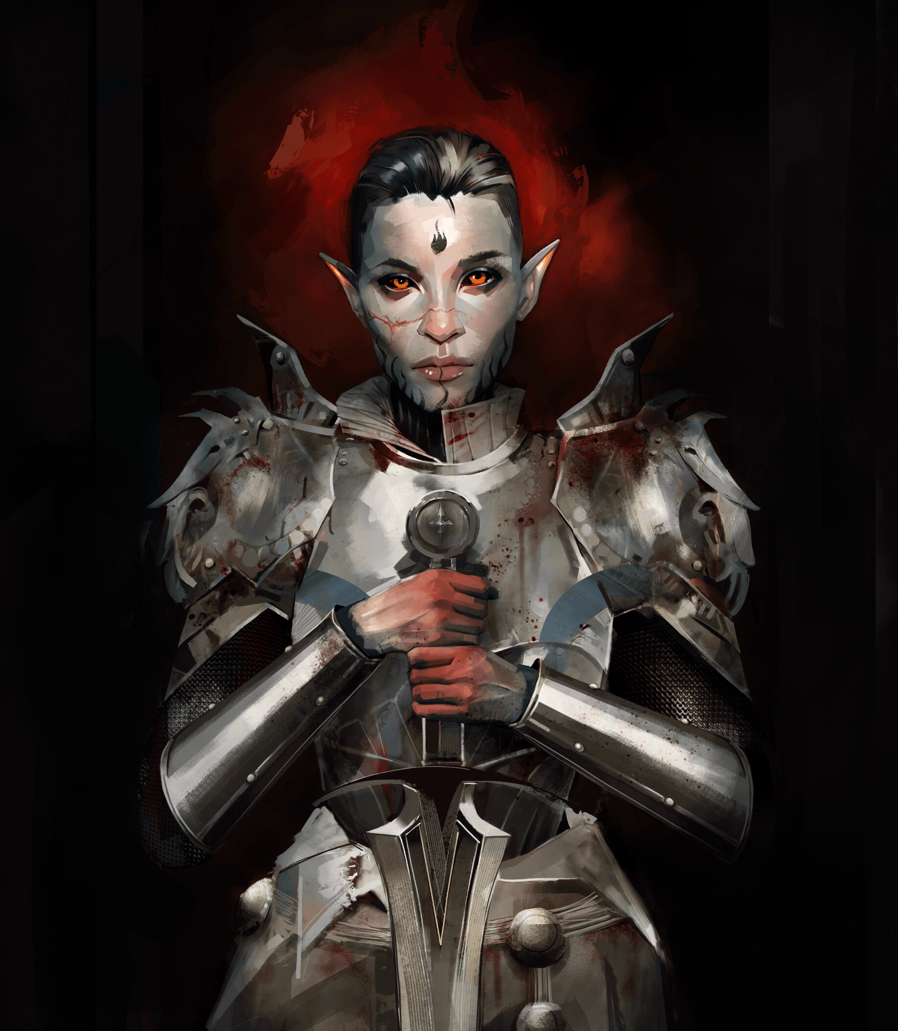 ArtStation - Draven-The pale drow