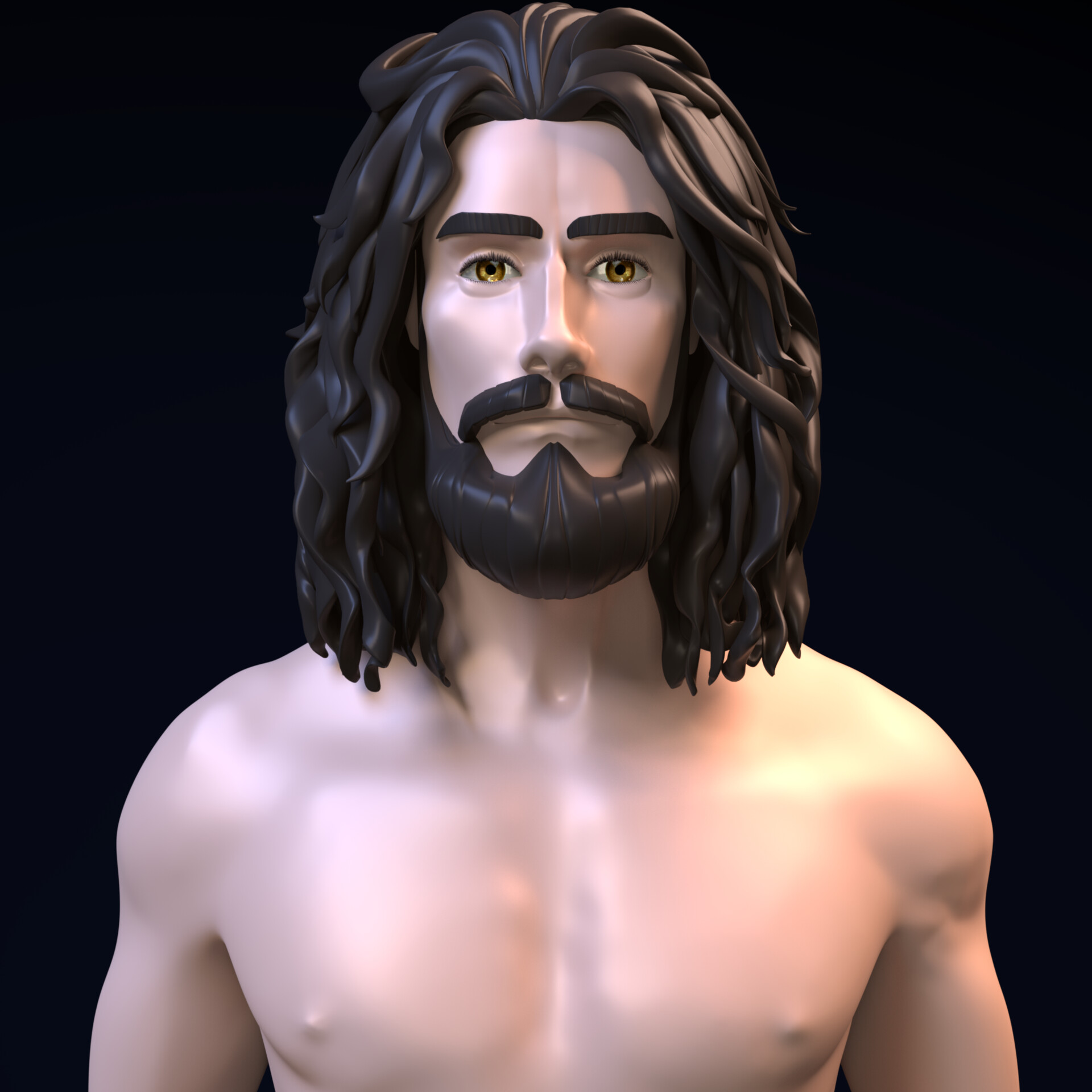 ArtStation - Semi Realistic - Male Study