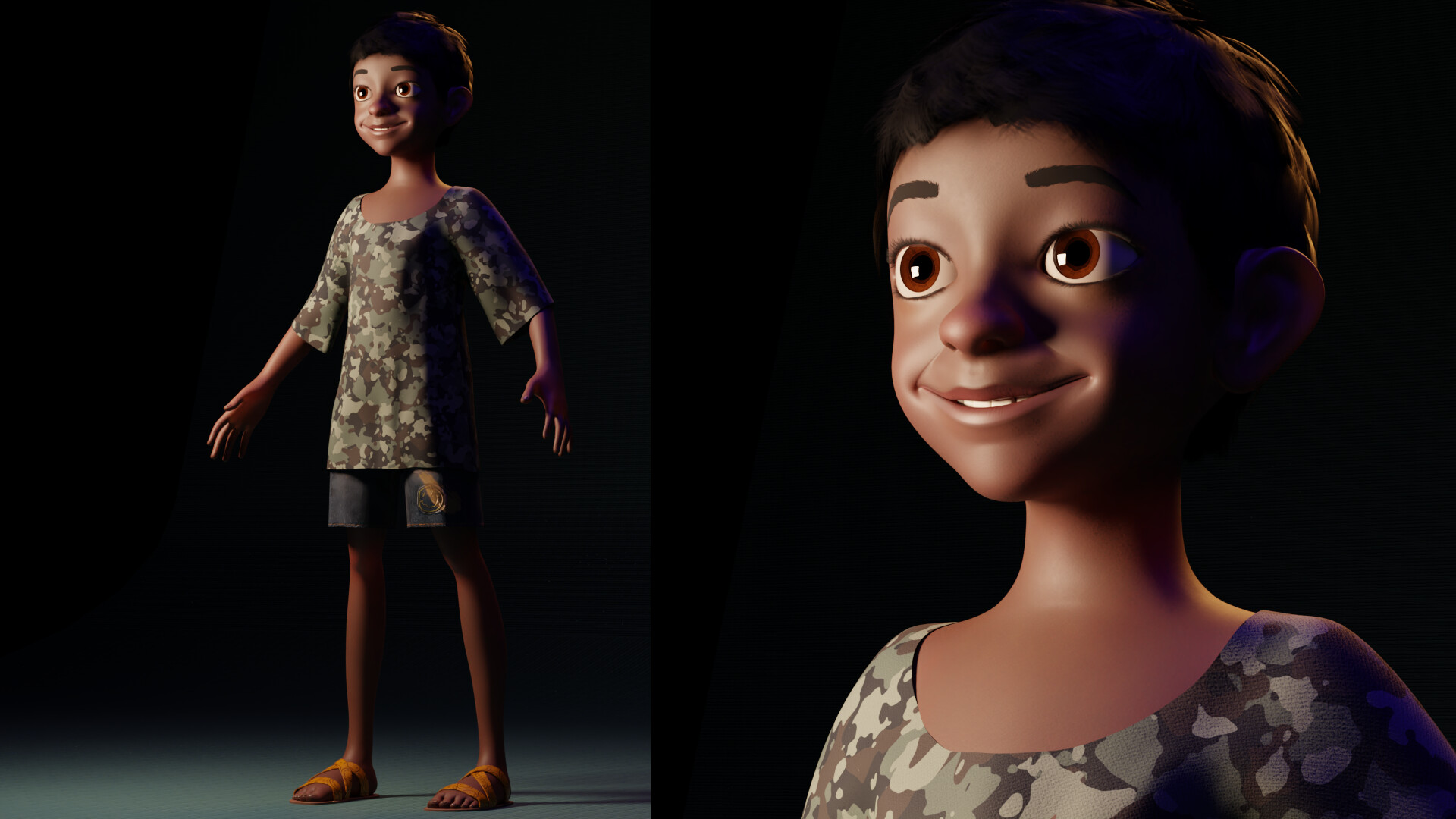 ArtStation - boy character