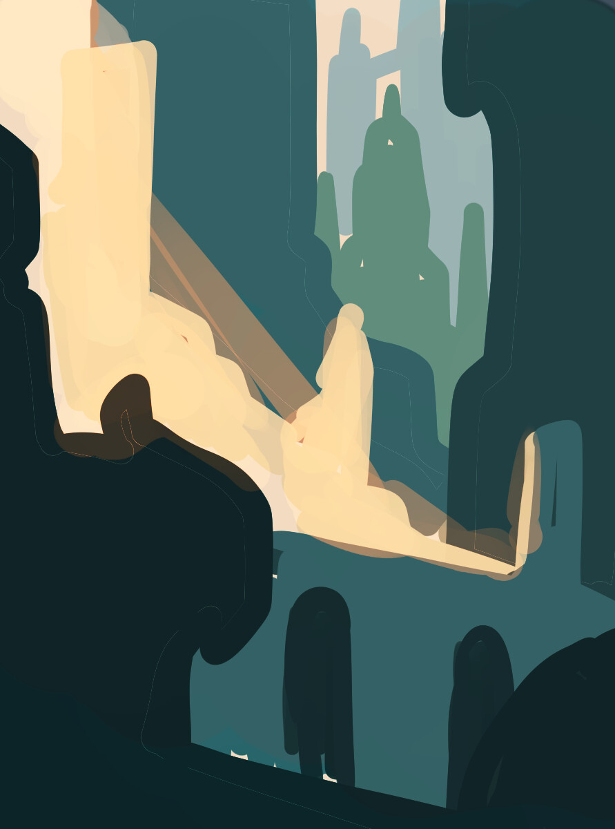 Bone Dust - Fantasy landscape experiment