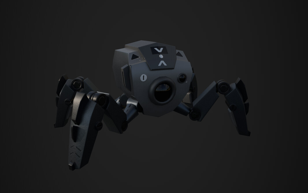 ArtStation - Robotic Spider Camera