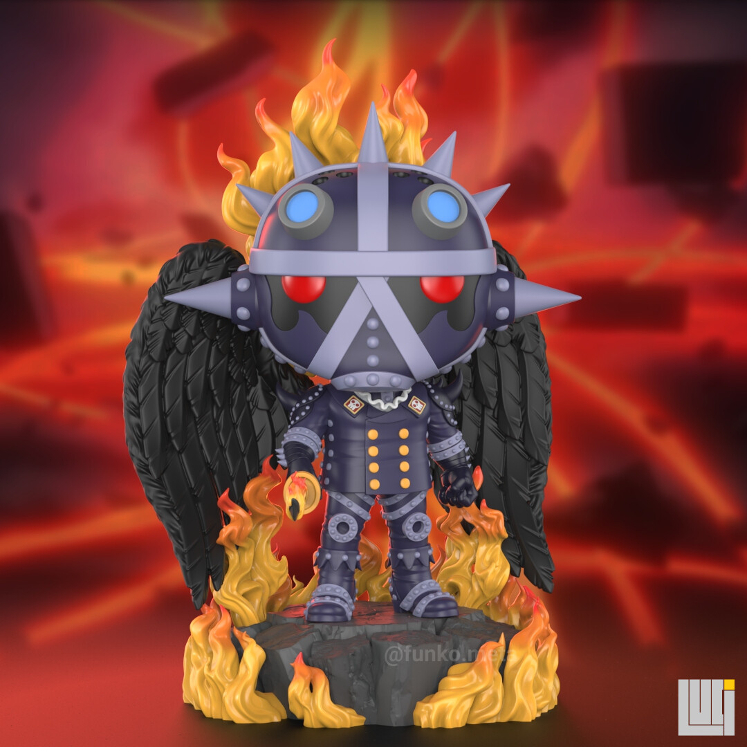 ArtStation - King The Conflagration Kaido beast pirates One piece Funko ...