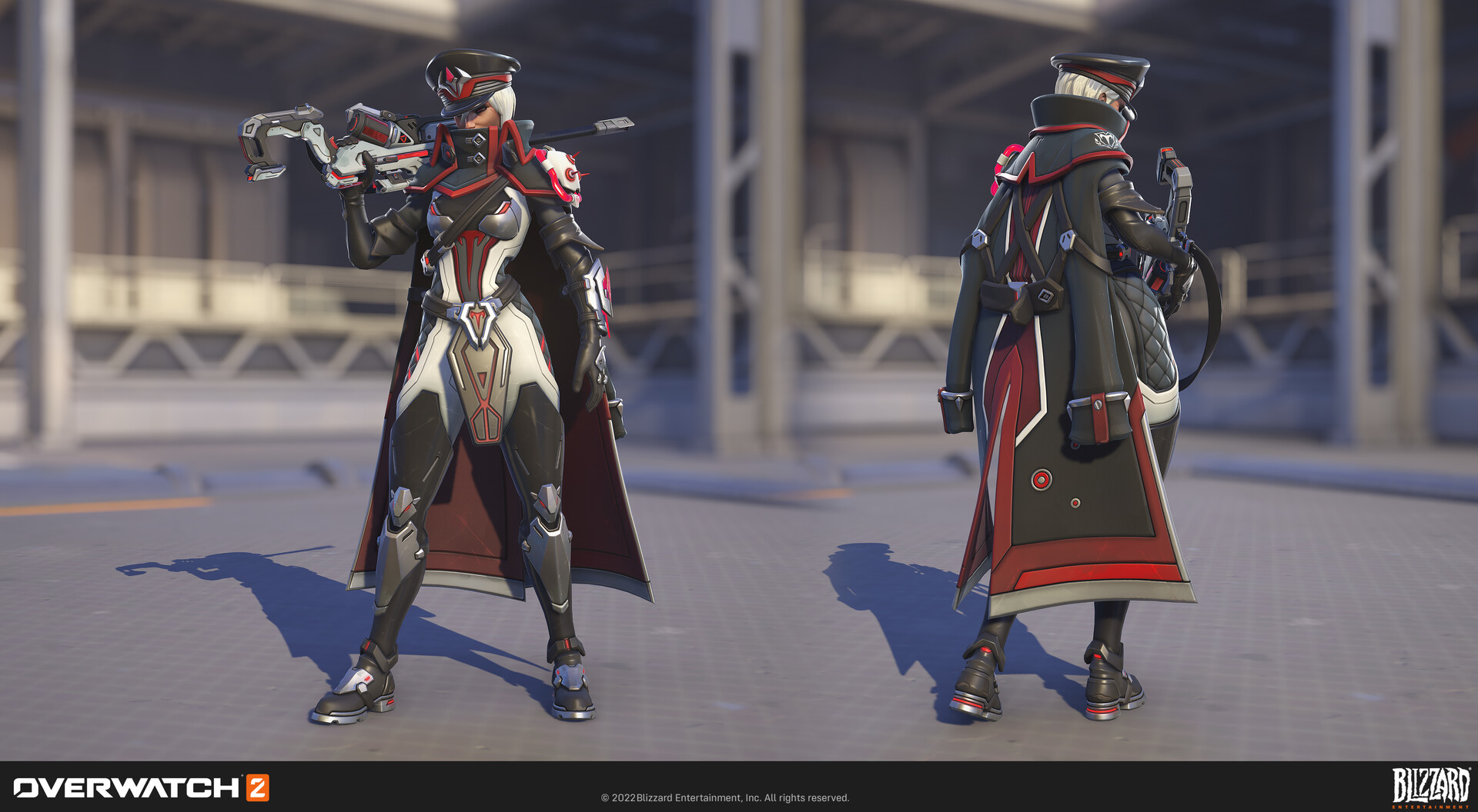 Aitor Ansio - OVERWATCH 2 - Ana 'Arch-Commandant Amari' Character Skin