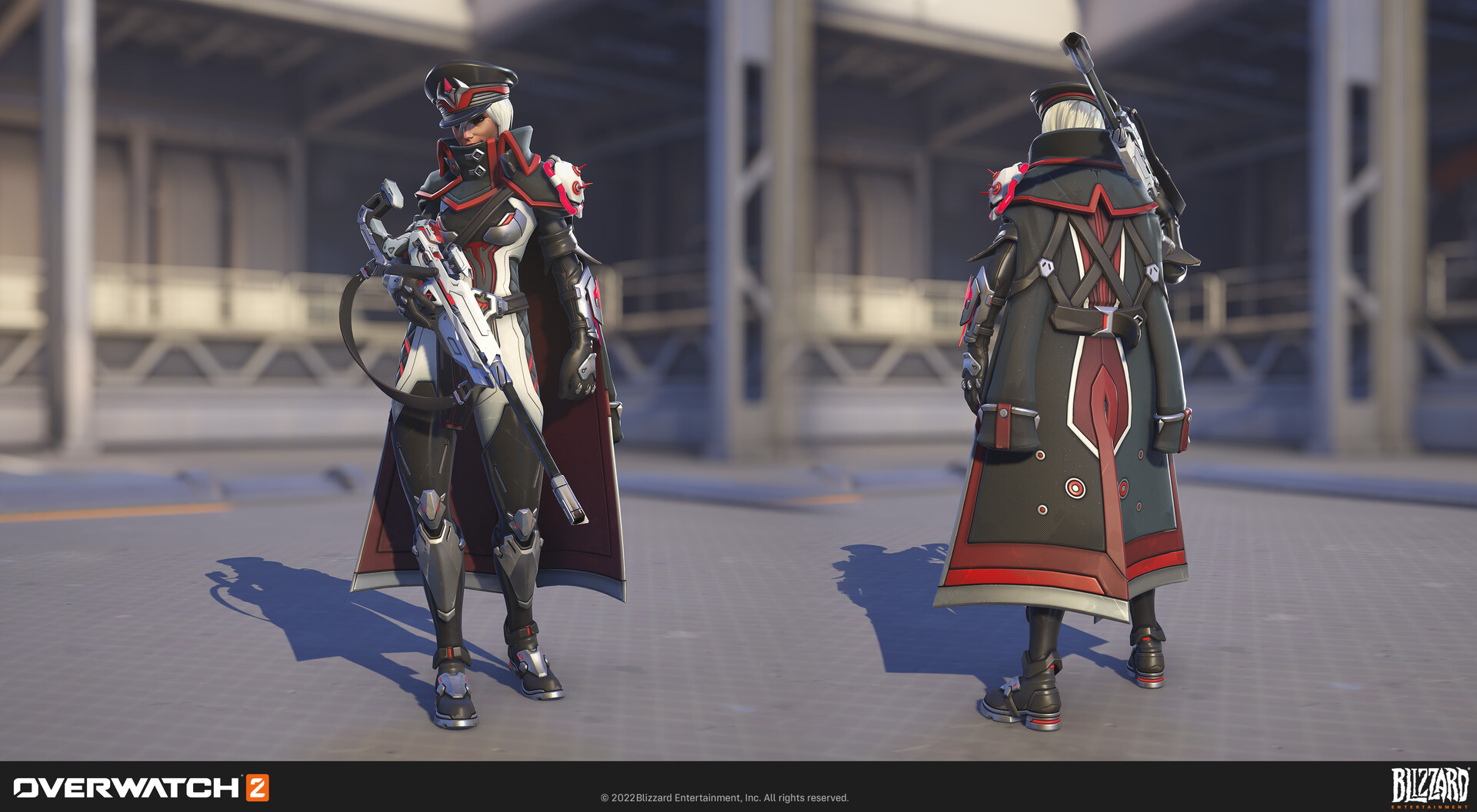 Aitor Ansio - OVERWATCH 2 - Ana 'Arch-Commandant Amari' Character Skin