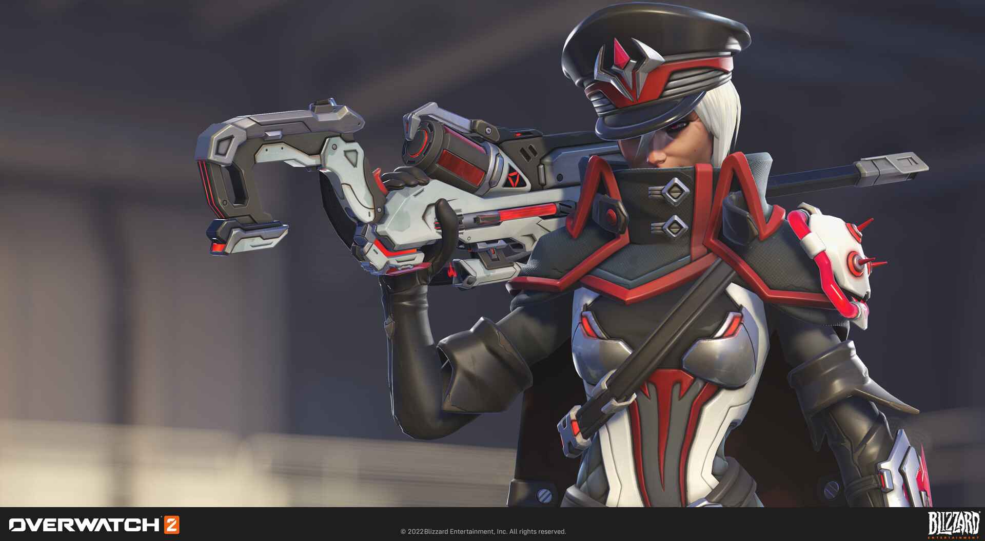 Aitor Ansio - OVERWATCH 2 - Ana 'Arch-Commandant Amari' Character Skin