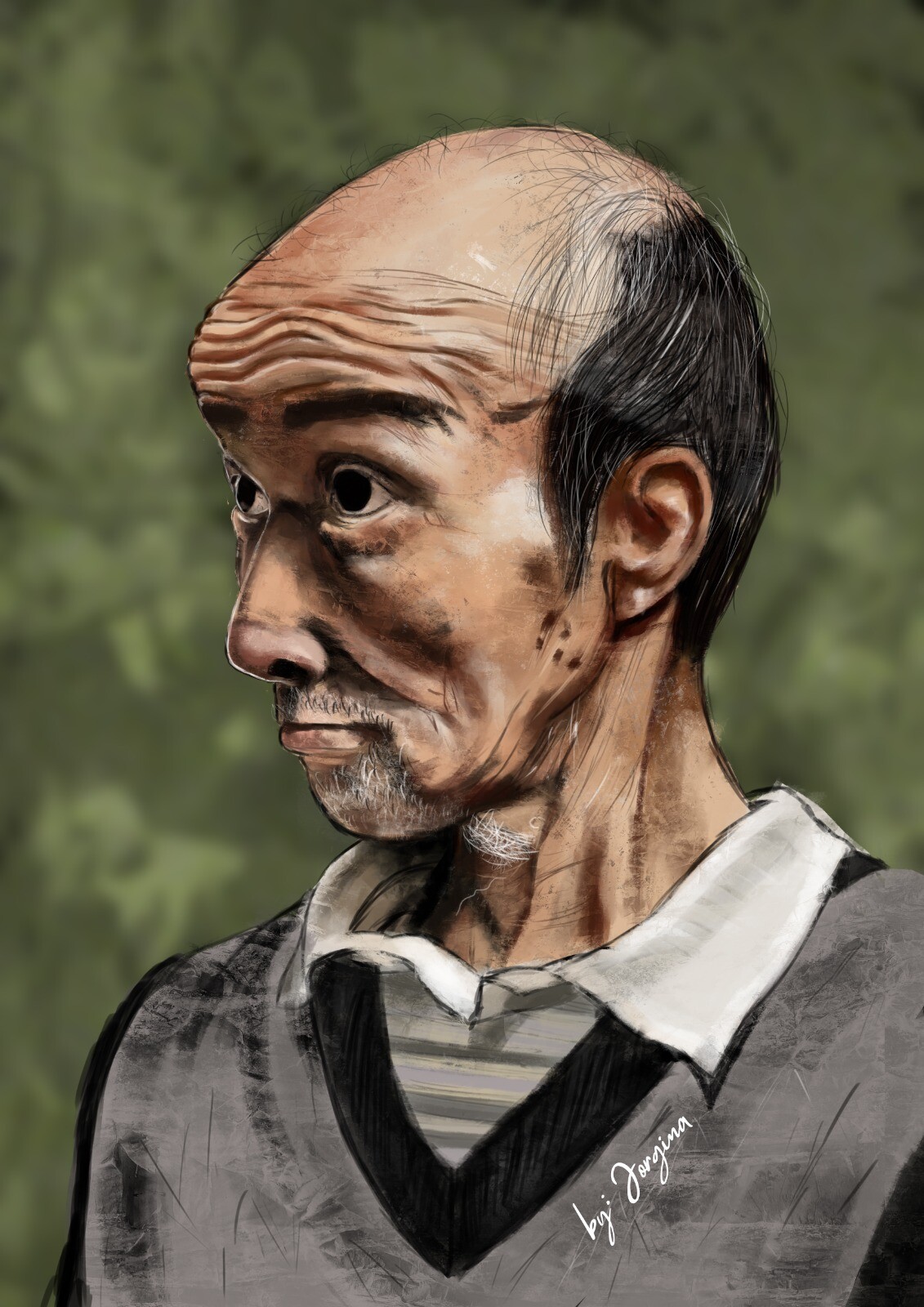 ArtStation - Portrait study different face. No:2