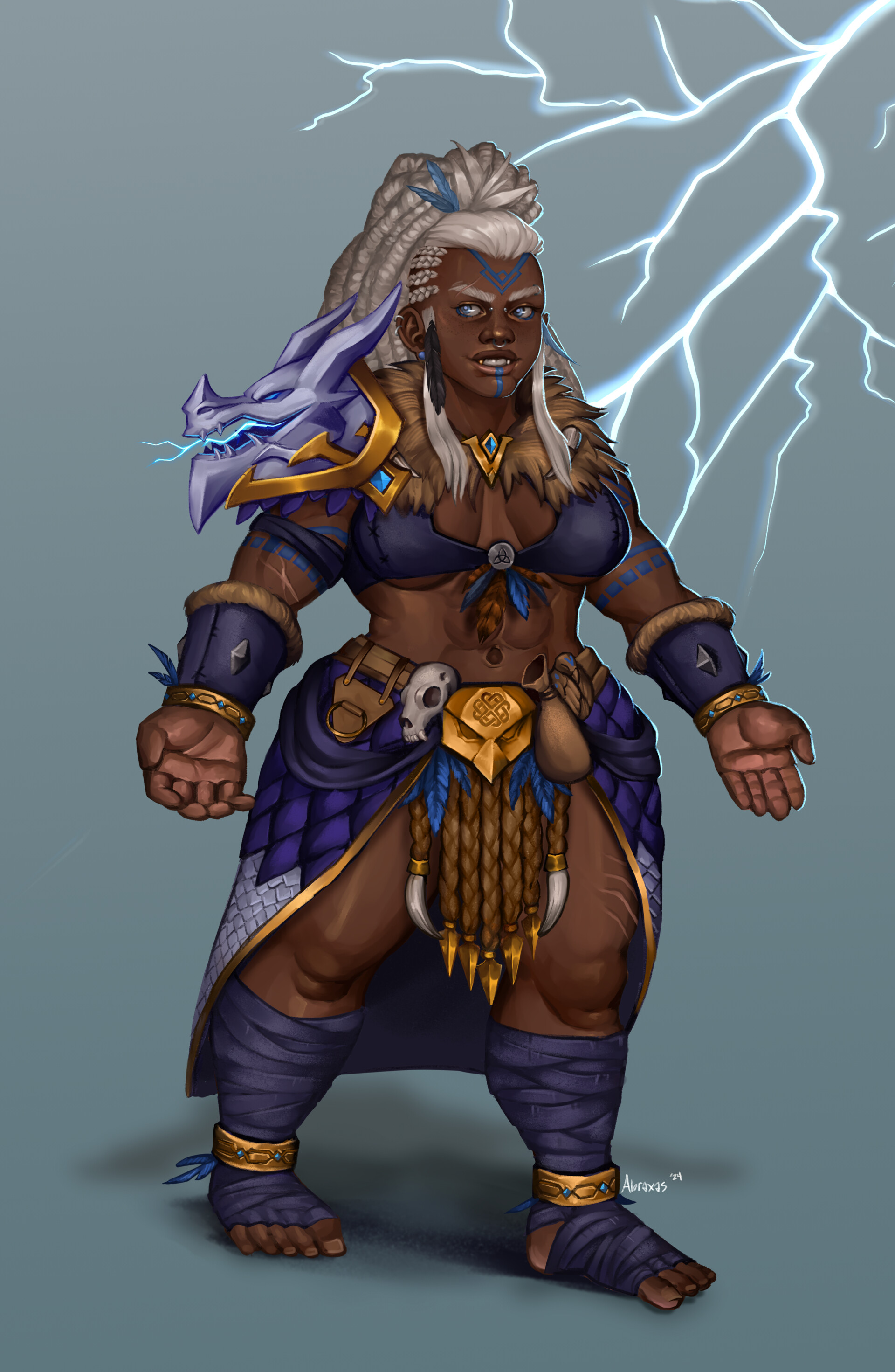 Artstation Owynn Wildhammer Dwarf