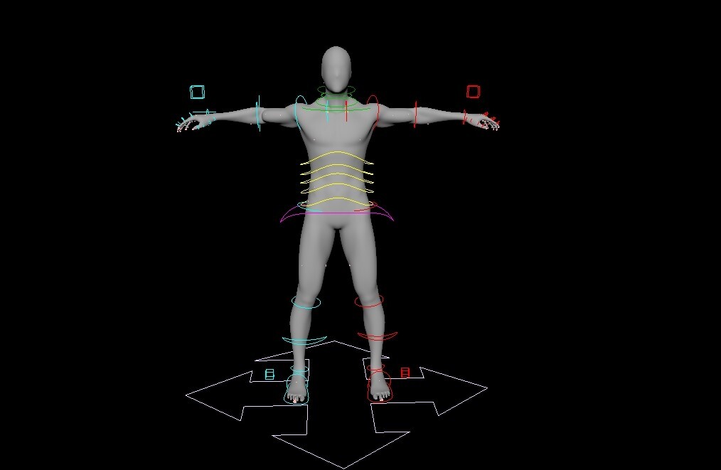 ArtStation - Uni work - 3D Rigging