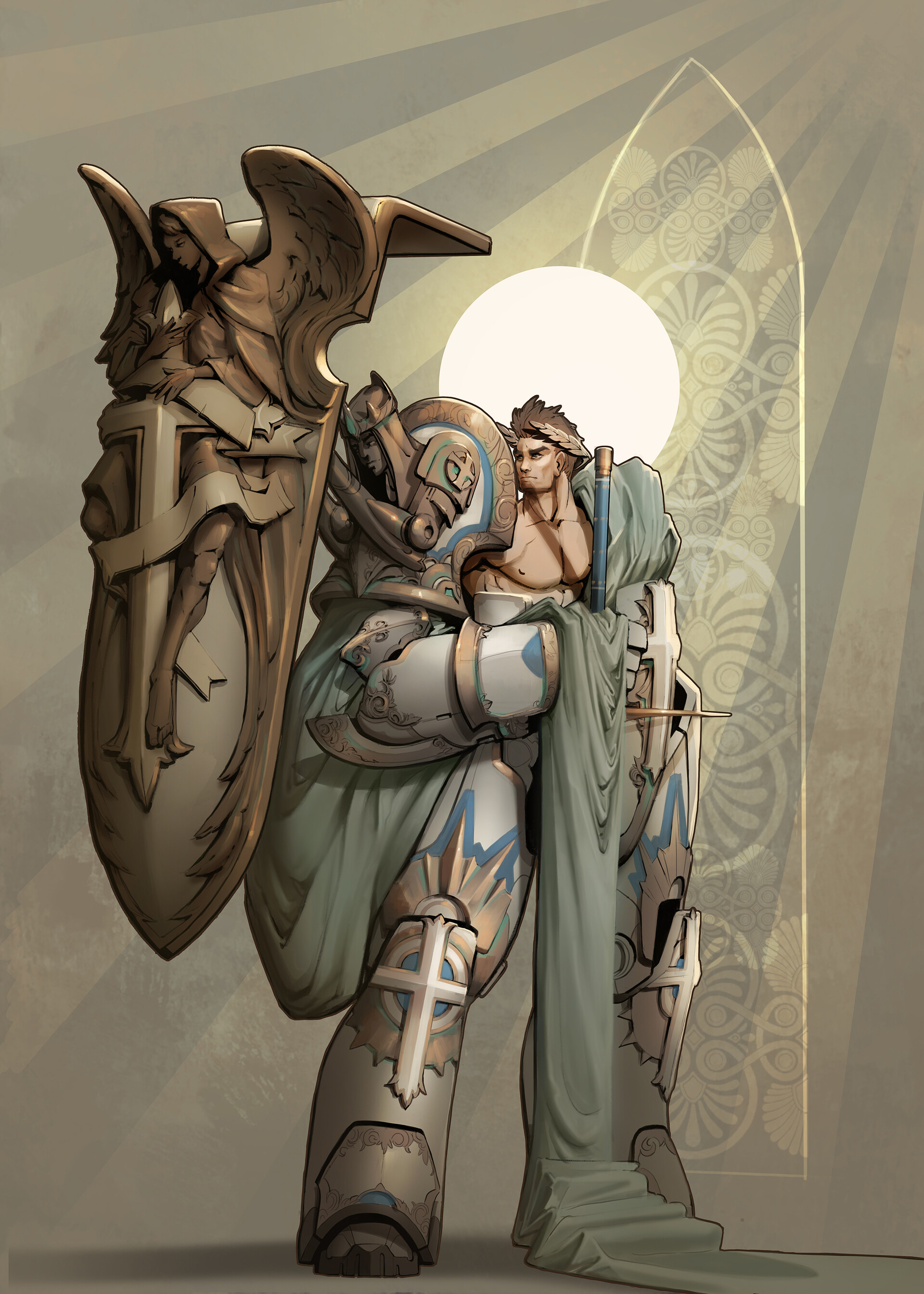 ArtStation - Blessed Warrior