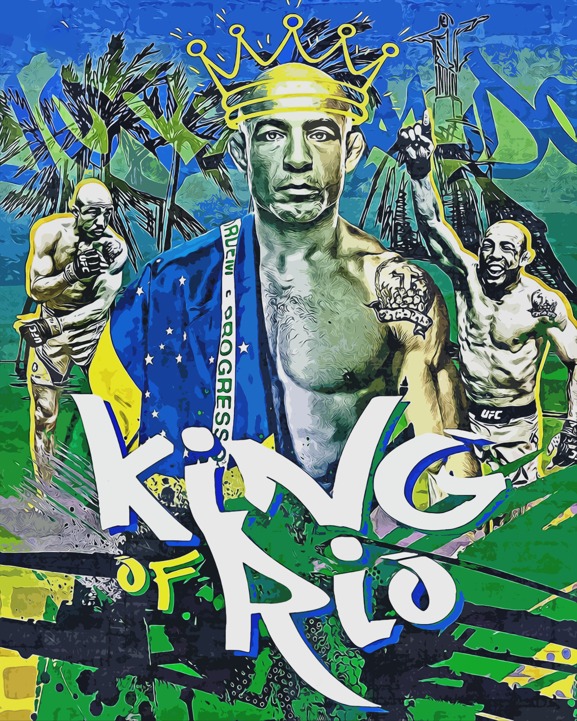 ArtStation - jose aldo king of rio