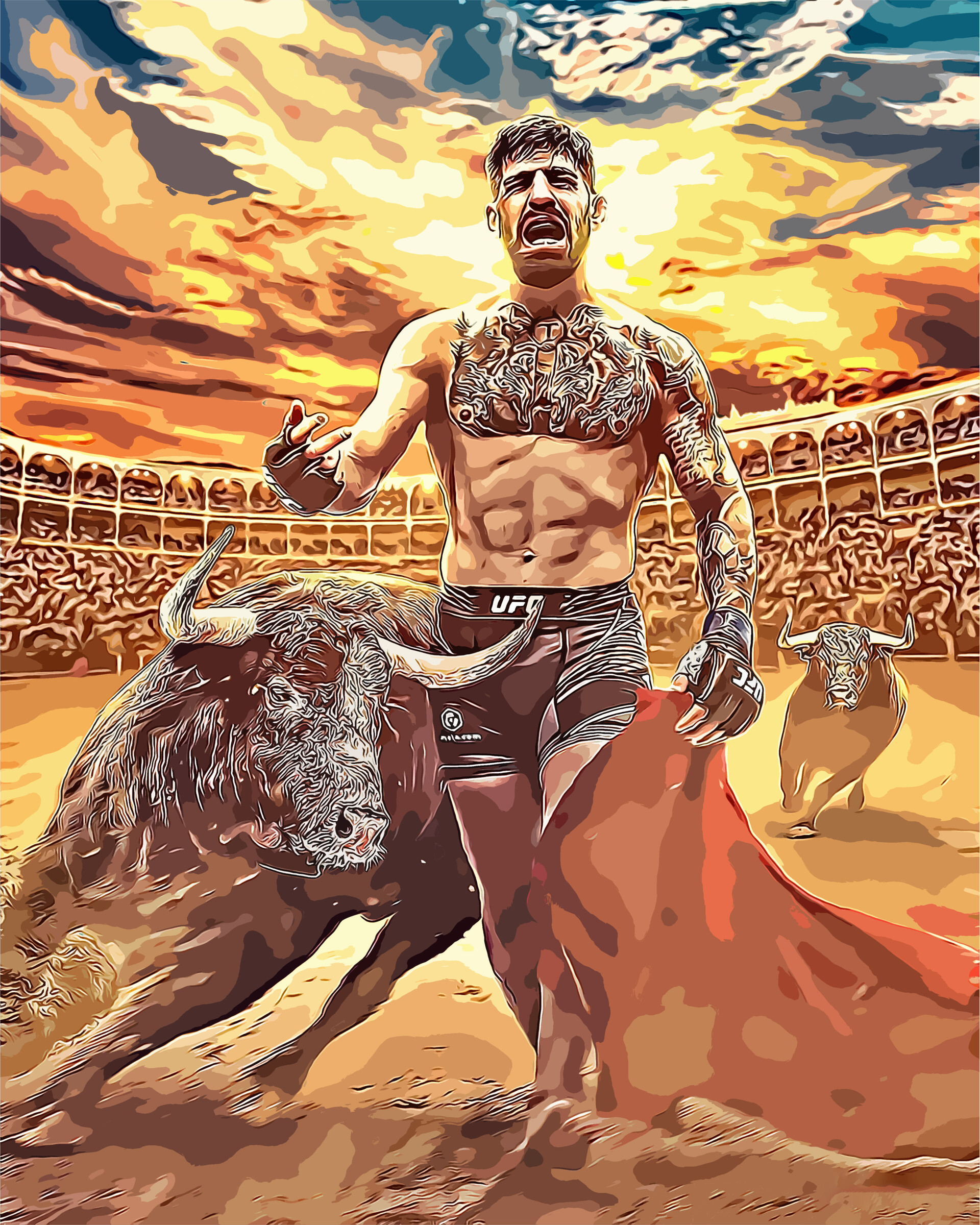 ArtStation - Ilia Topuria - ''El Matador''