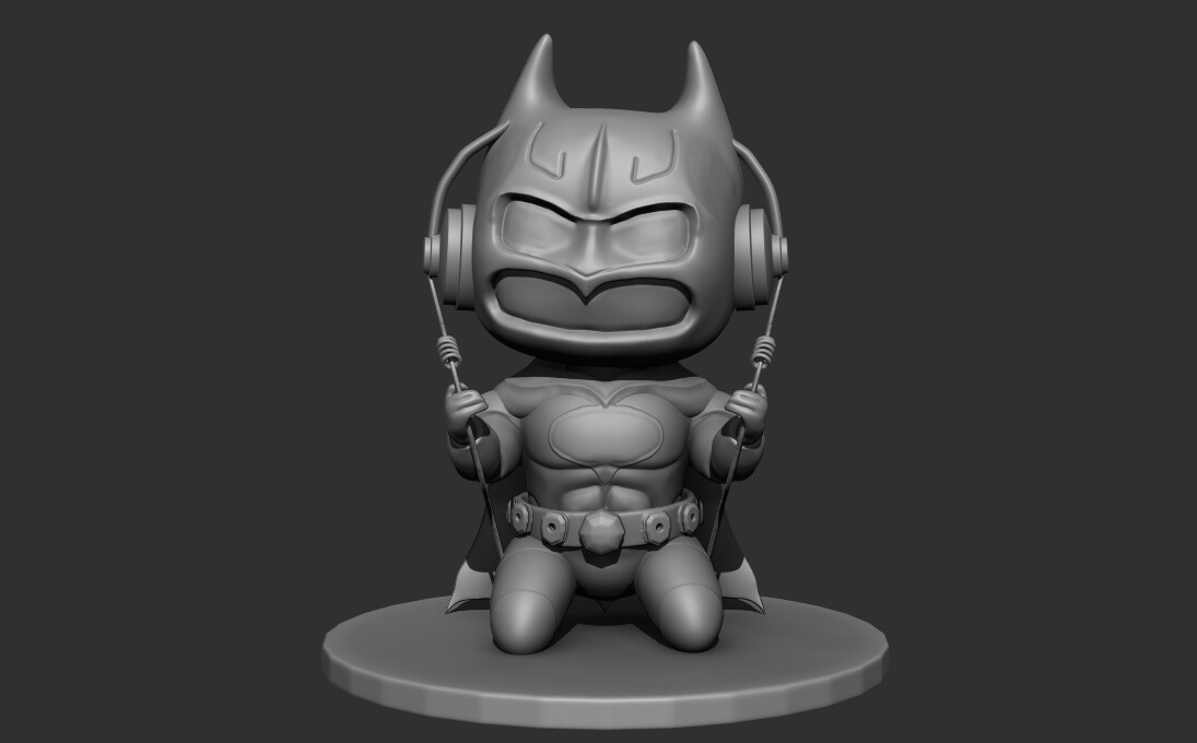 Artstation Batman 3d Model