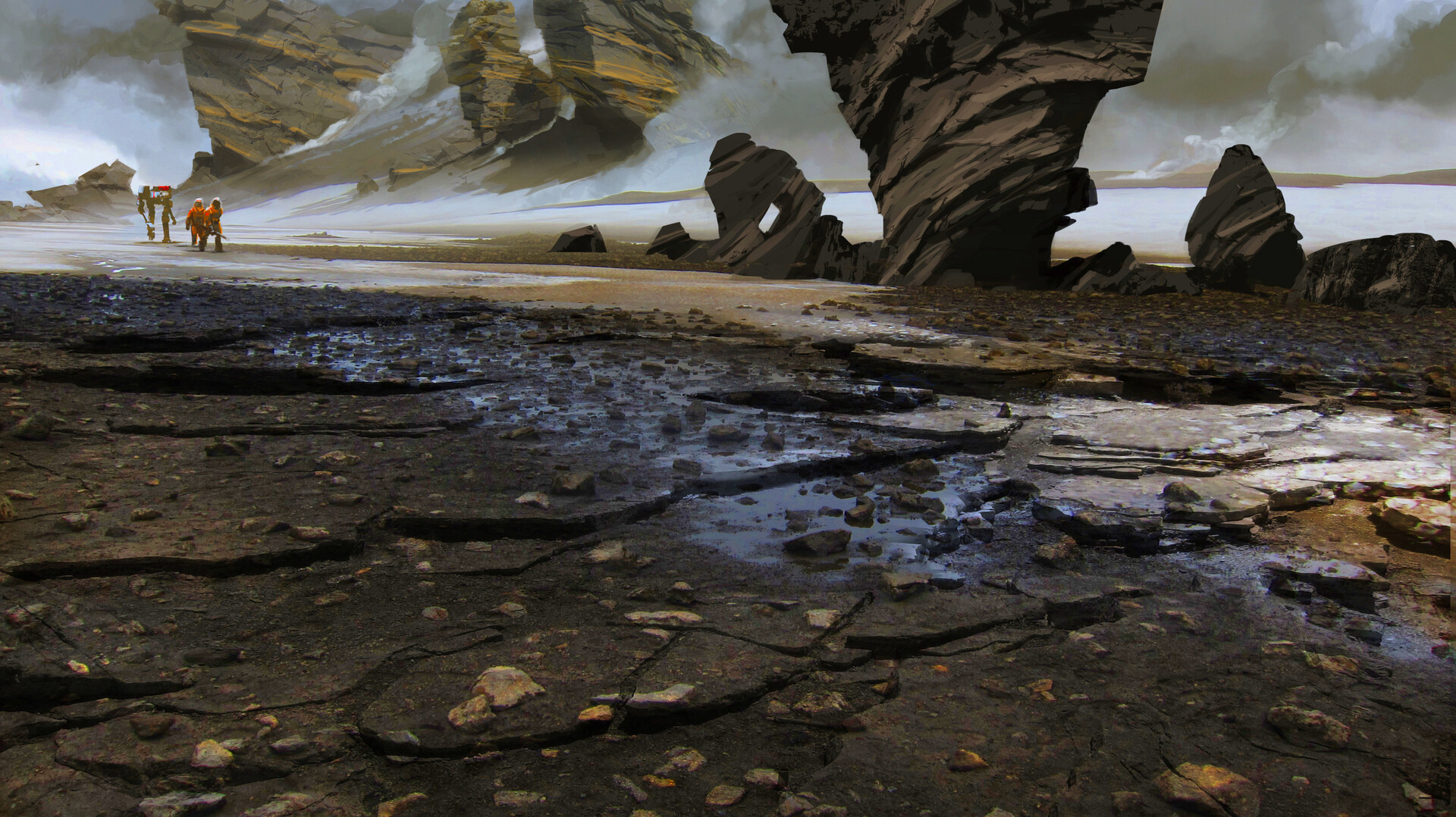 ArtStation - Starfield Environment Key Art