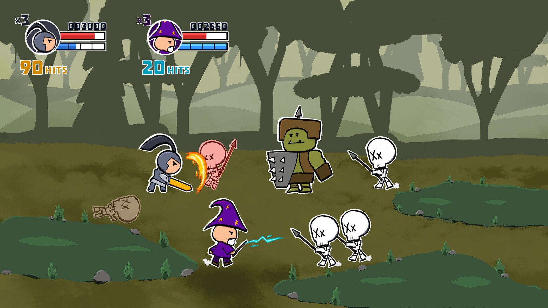 ArtStation - 2D Beat'em up concept