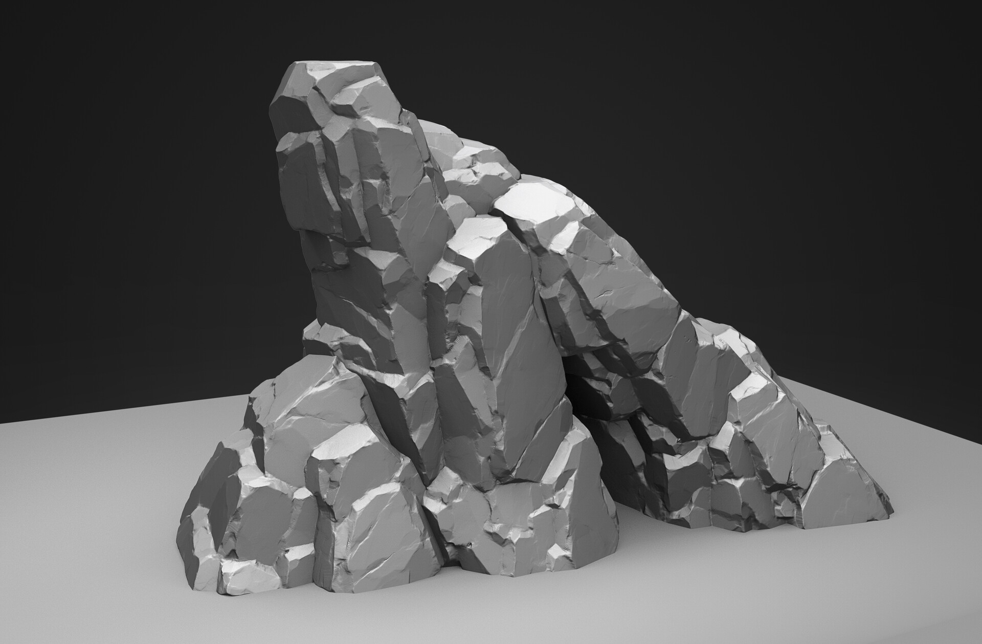 ArtStation - stone practise