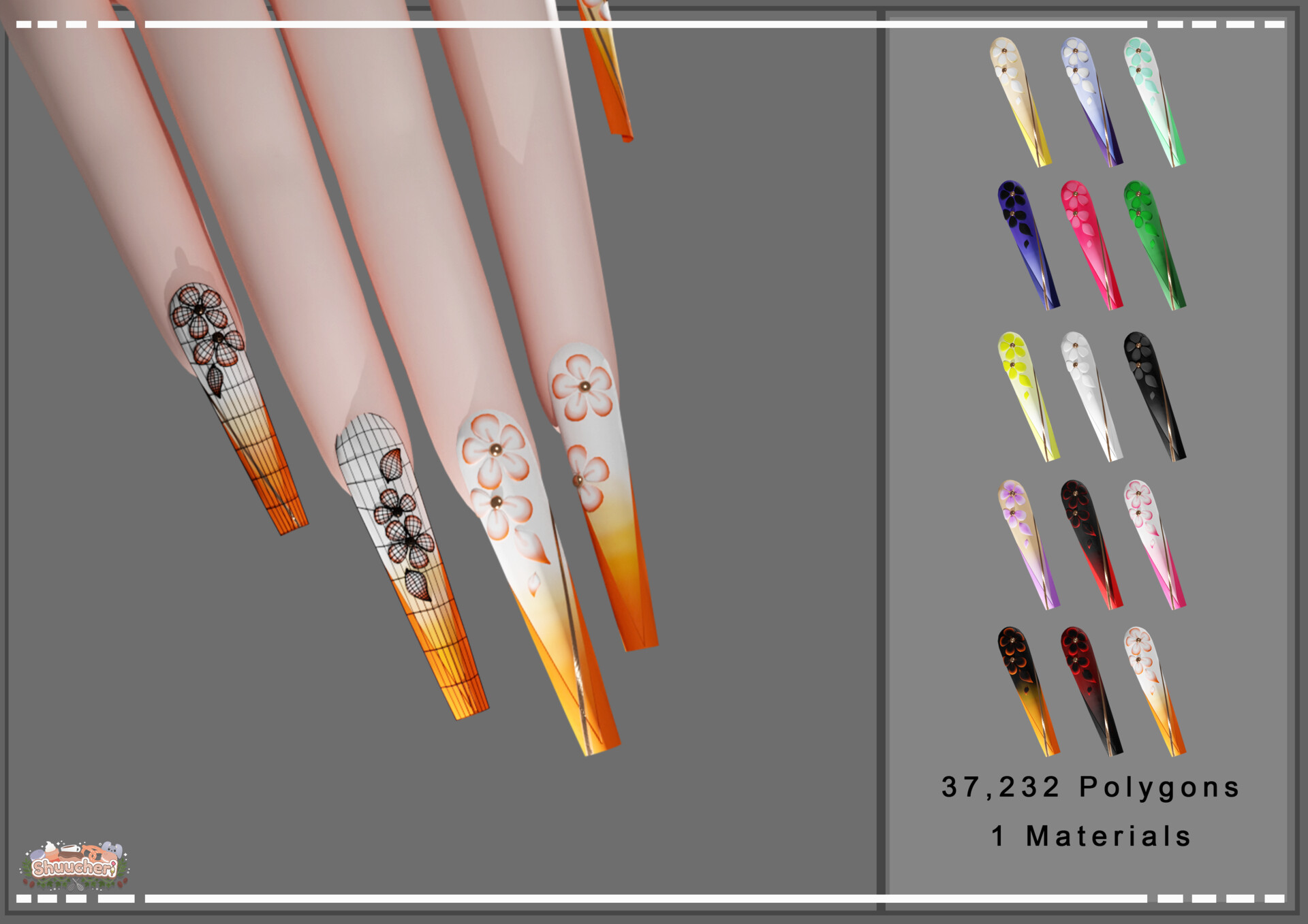 ArtStation - Flora Nails