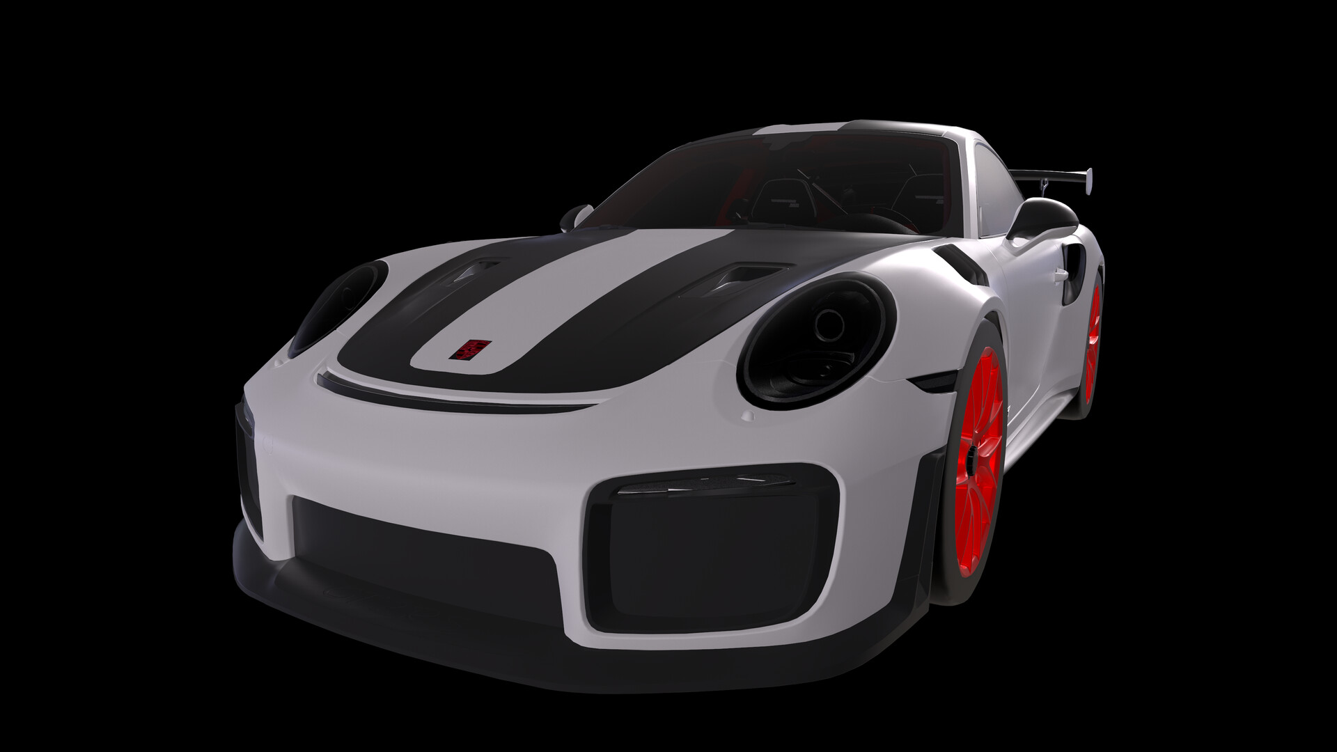 ArtStation - Porsche 911 GT2 RS