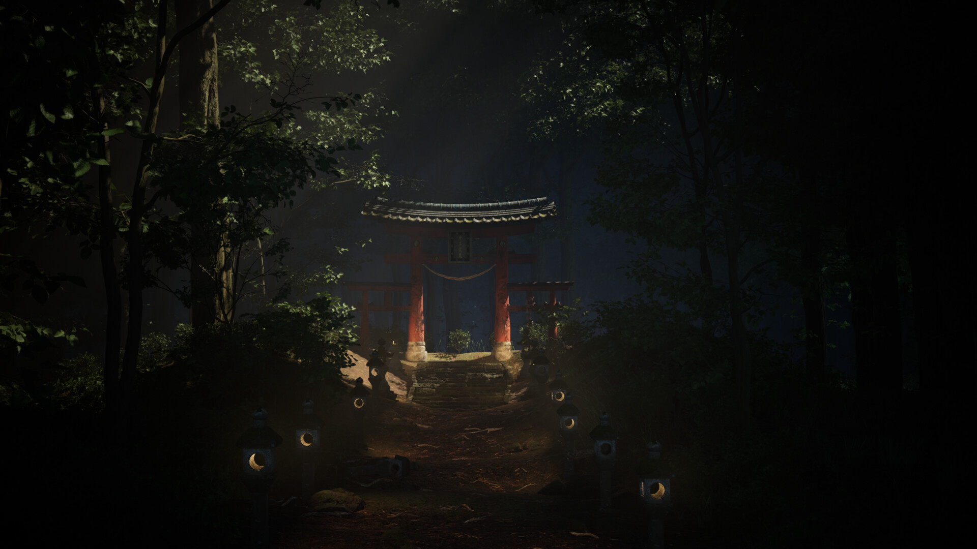 ArtStation - Torii Gate Environment