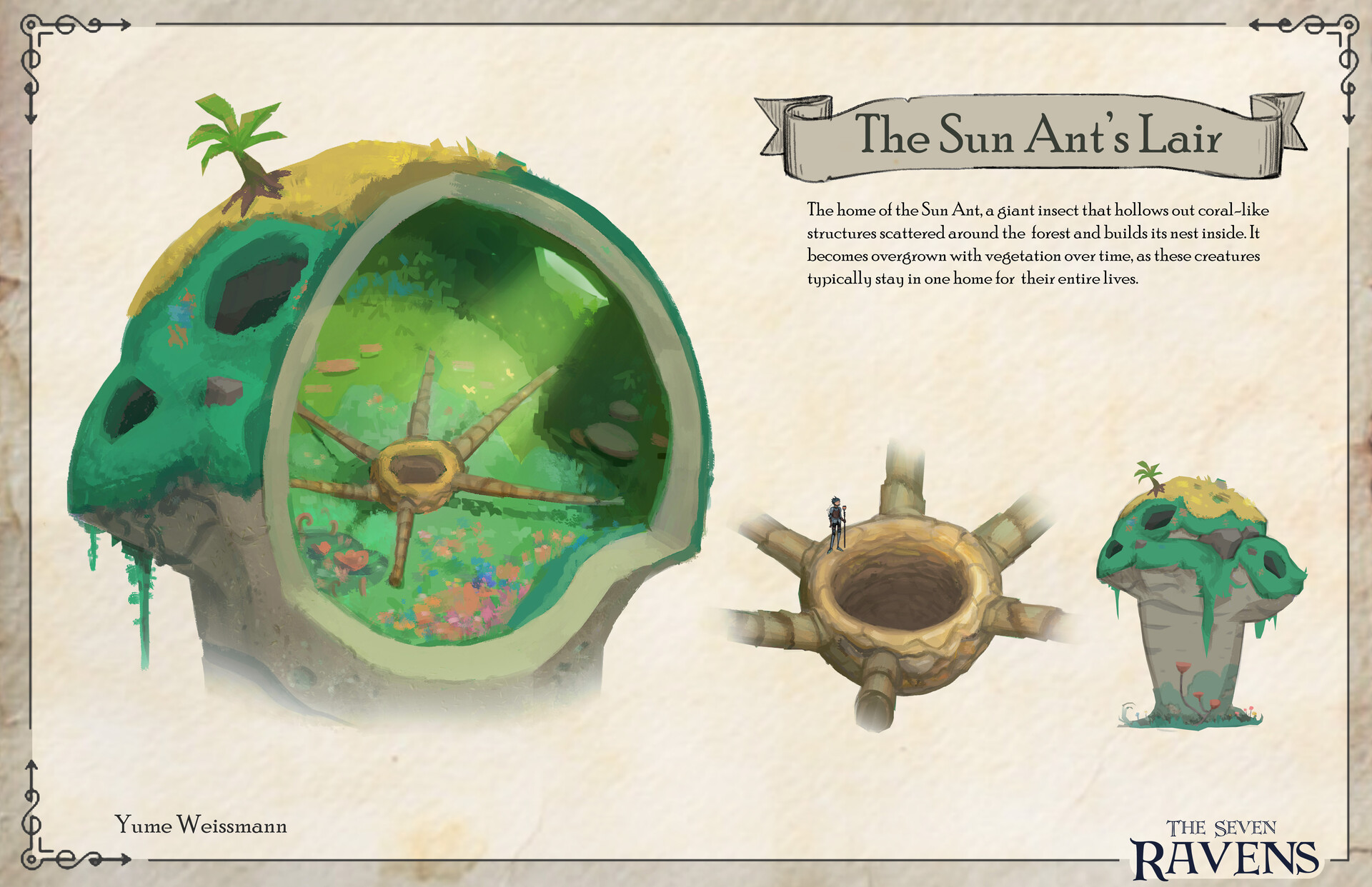 ArtStation - The Sun Ant's Lair