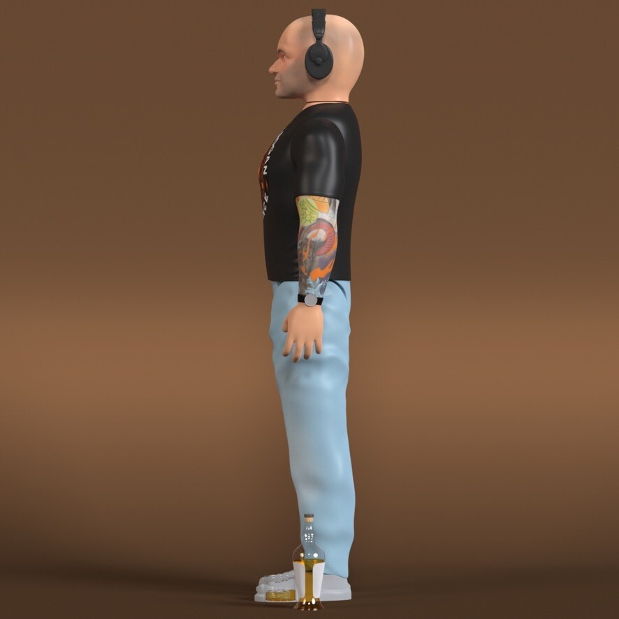 Moshe (Mo) Langermann - J.R. Joe Action Figure