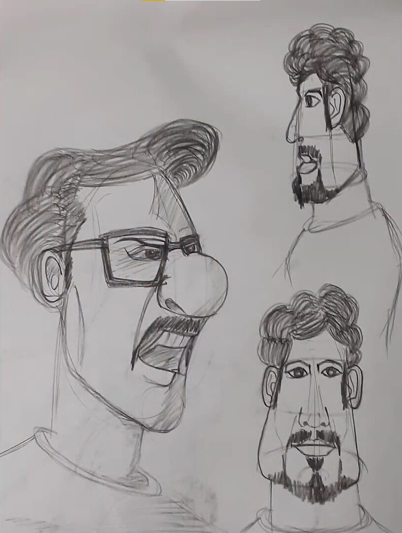 Vijay Madhavan - Pencil Drawings