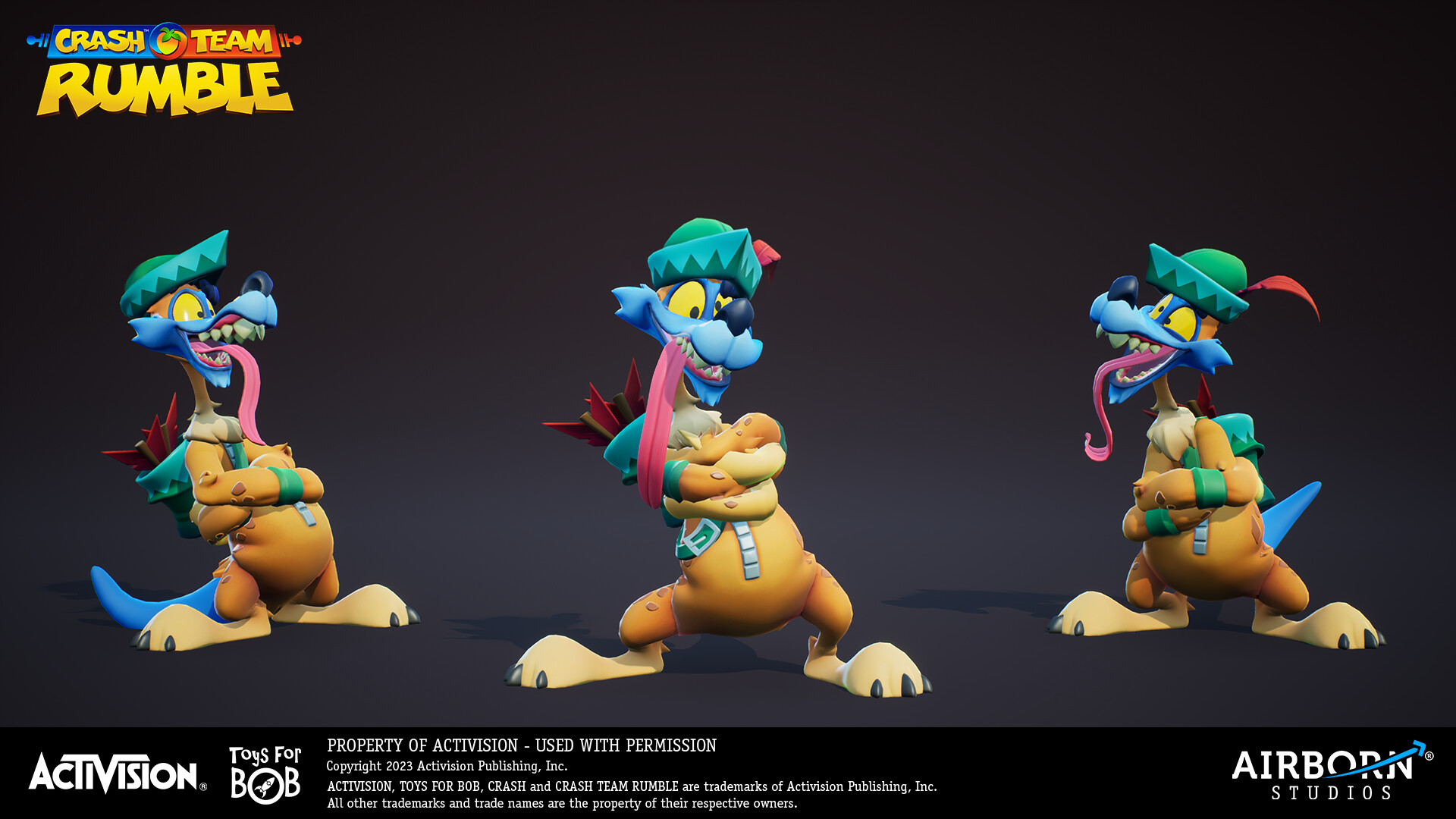 Airborn Studios - Crash Team Rumble - Gatherer Ripper Roo