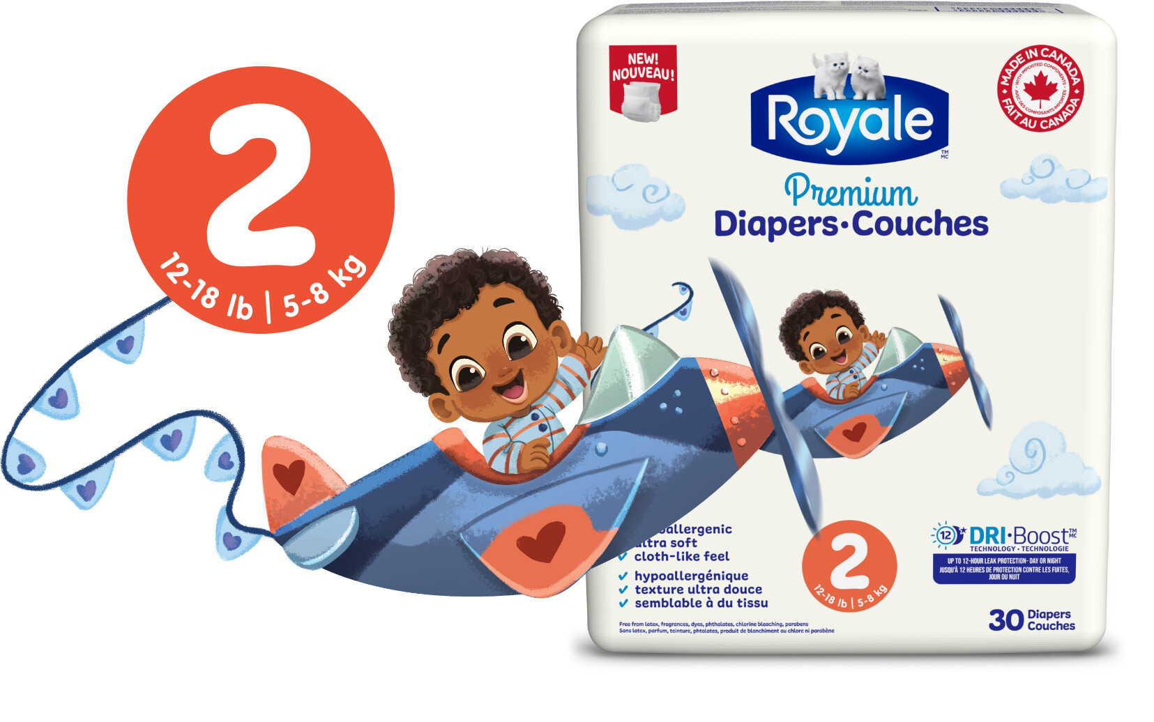 Vipin Jacob - Royale Diapers Illustrations