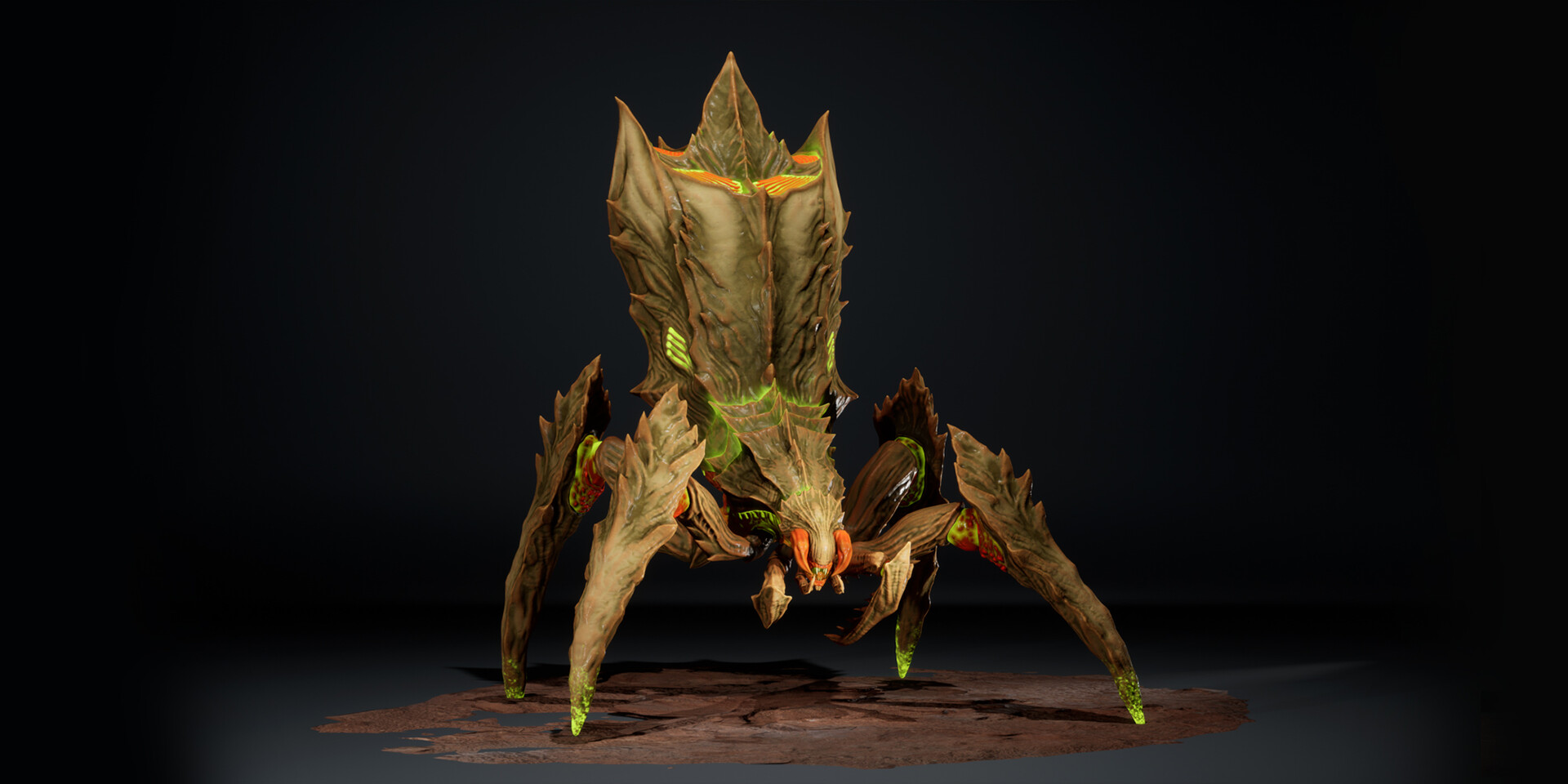 ArtStation - Smoke Titan - Alien Bug Creature