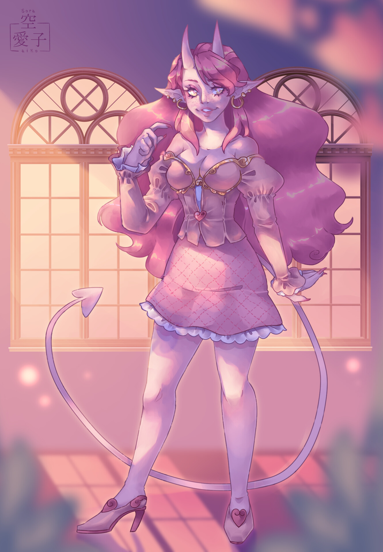 ArtStation - Lady Amore - First Character Concept