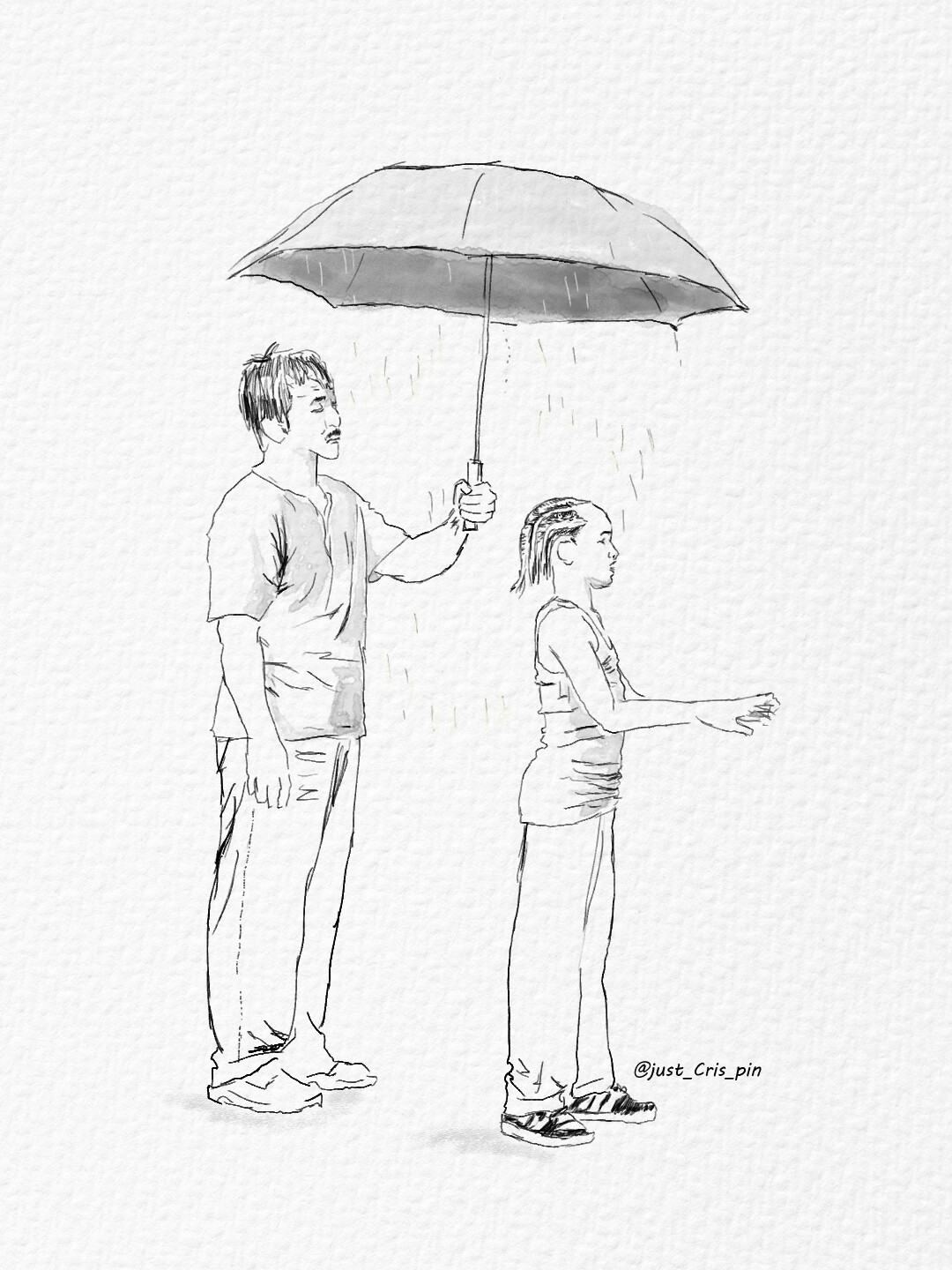 ArtStation - loose ink sketch