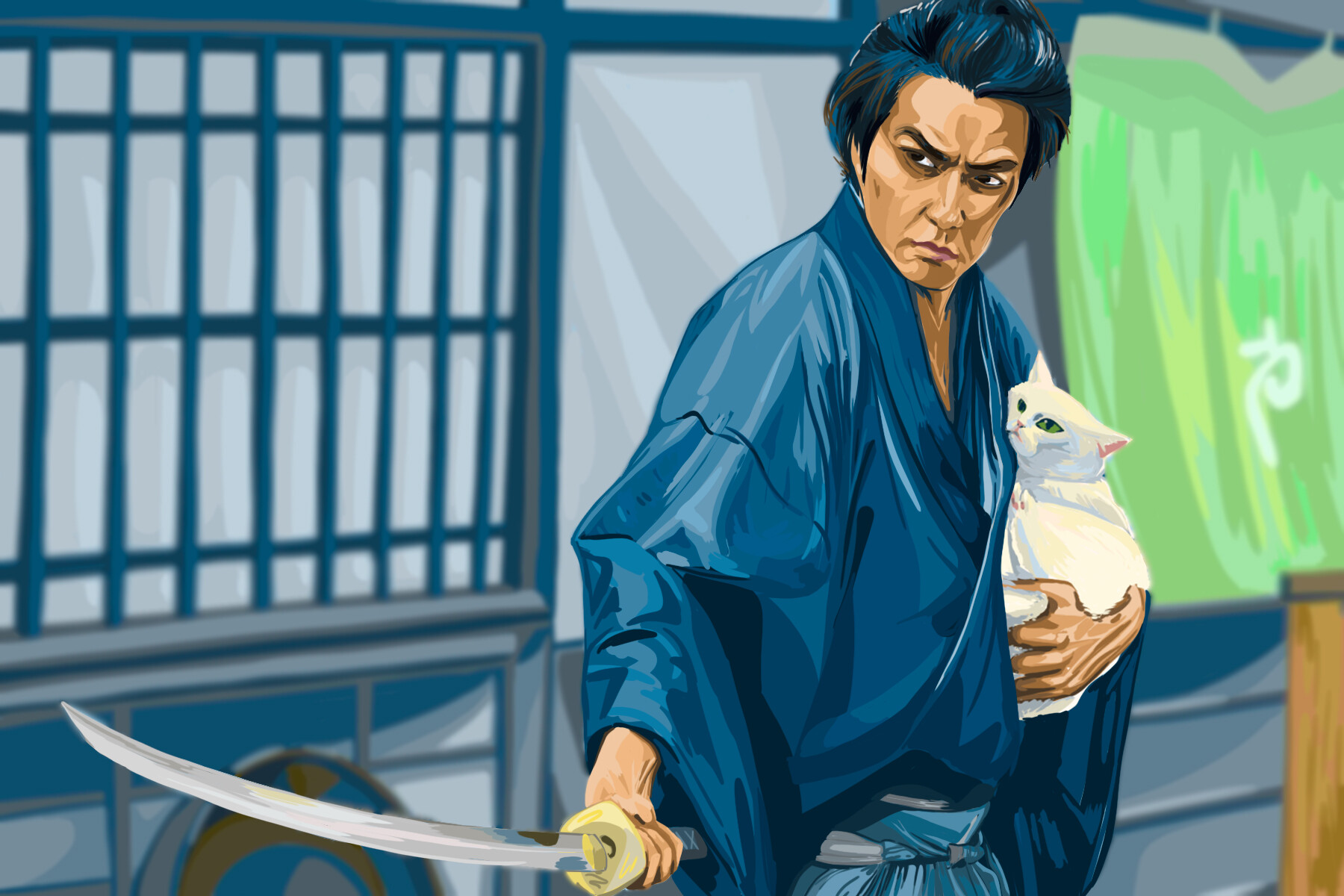 ArtStation - Neko zamurai