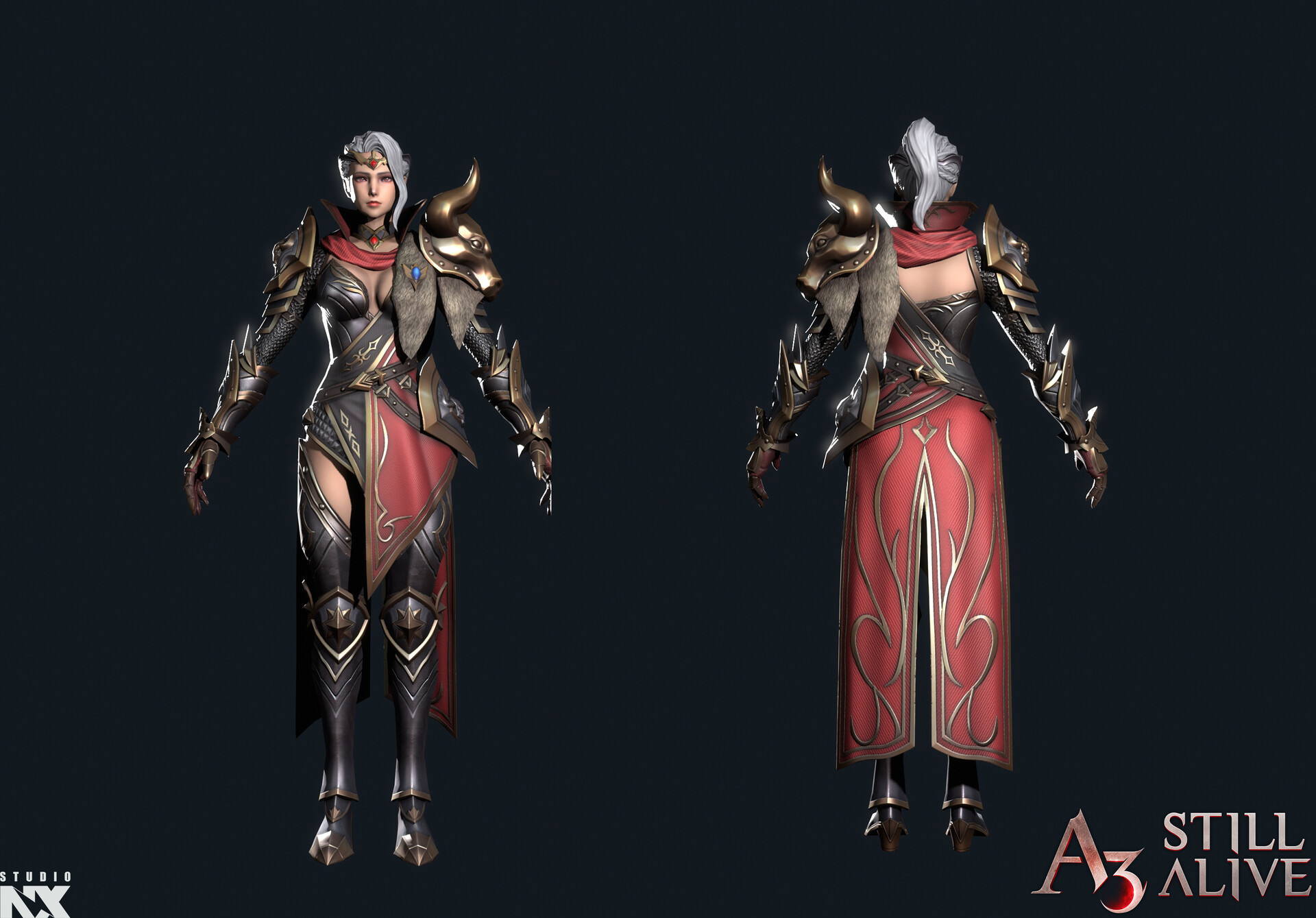 StudioNX - A3 Temple Knight Female
