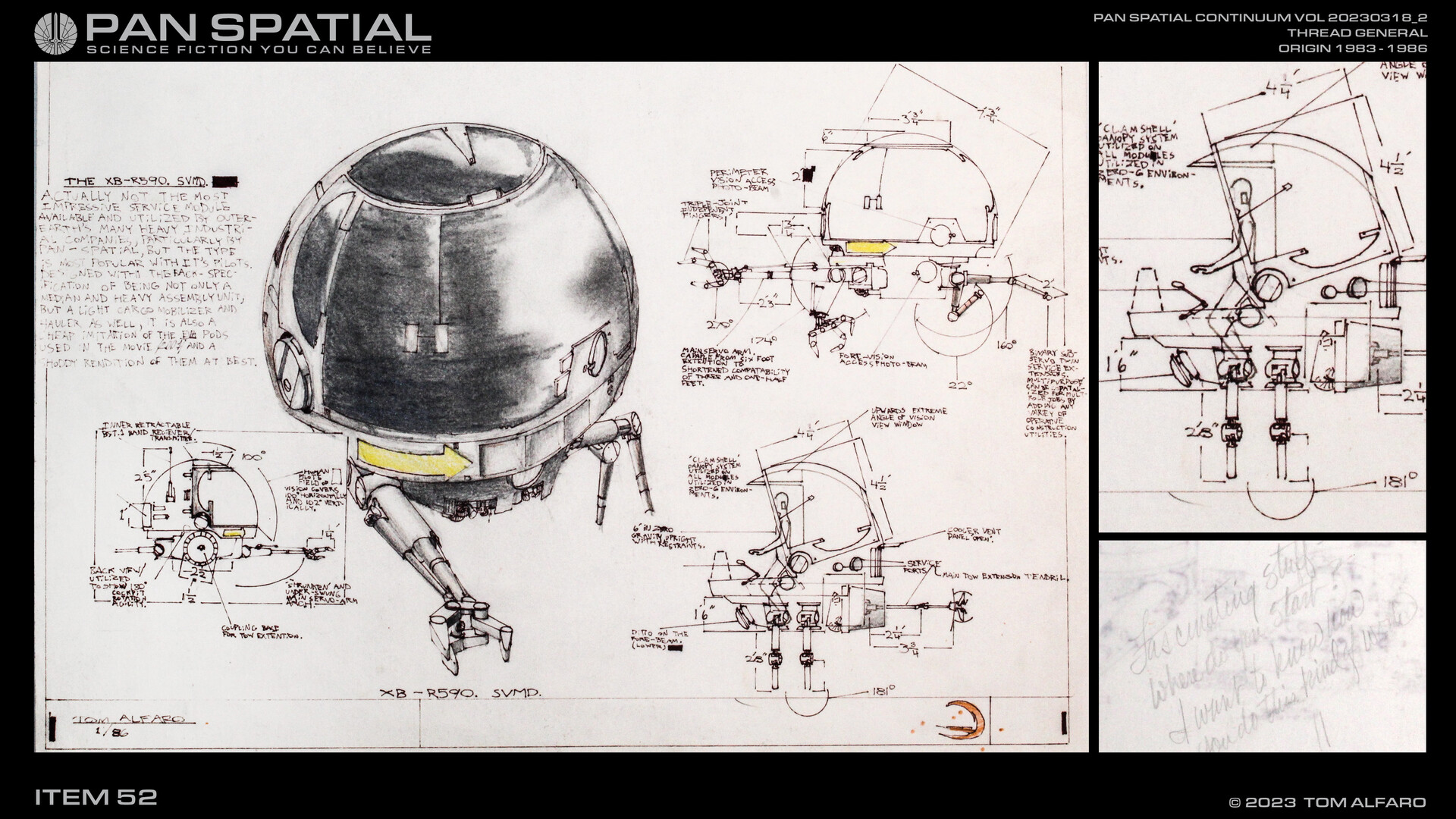 PAN SPATIAL Aerospace Concept Design - PAN SPATIAL CONTINUUM PART 2: ...