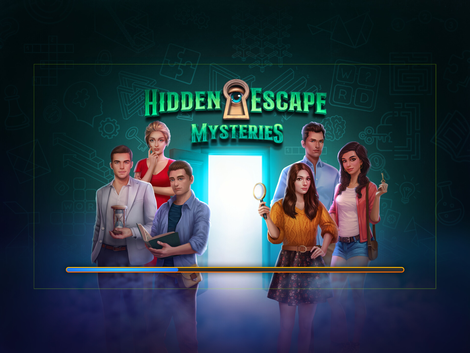 Ipsita Patra - Game UI art - Hidden Escape Mysteries