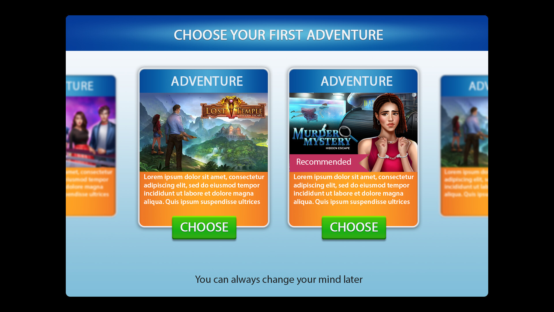 Ipsita Patra - Game UI art - Hidden Escape Mysteries