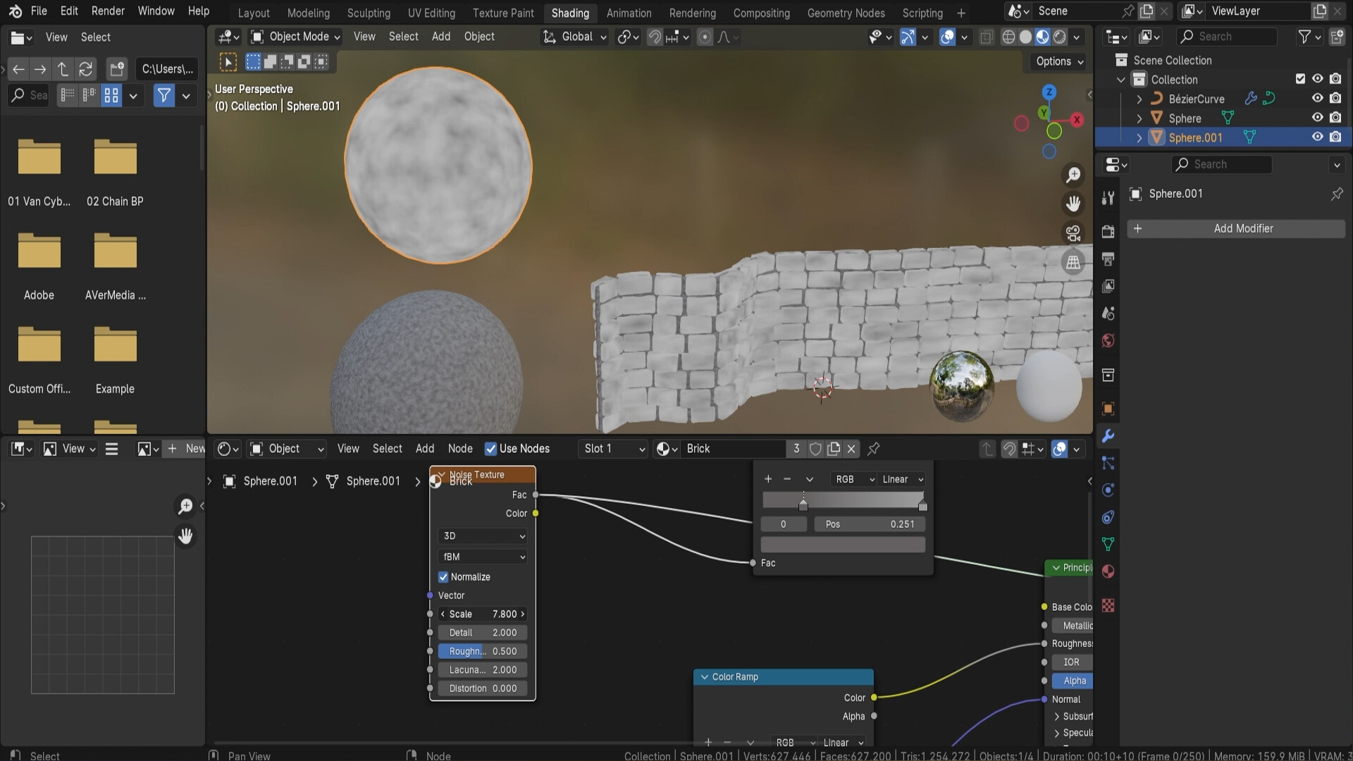 3D Tudor - Blender Basics Geometry Node Brick Walls Workshop