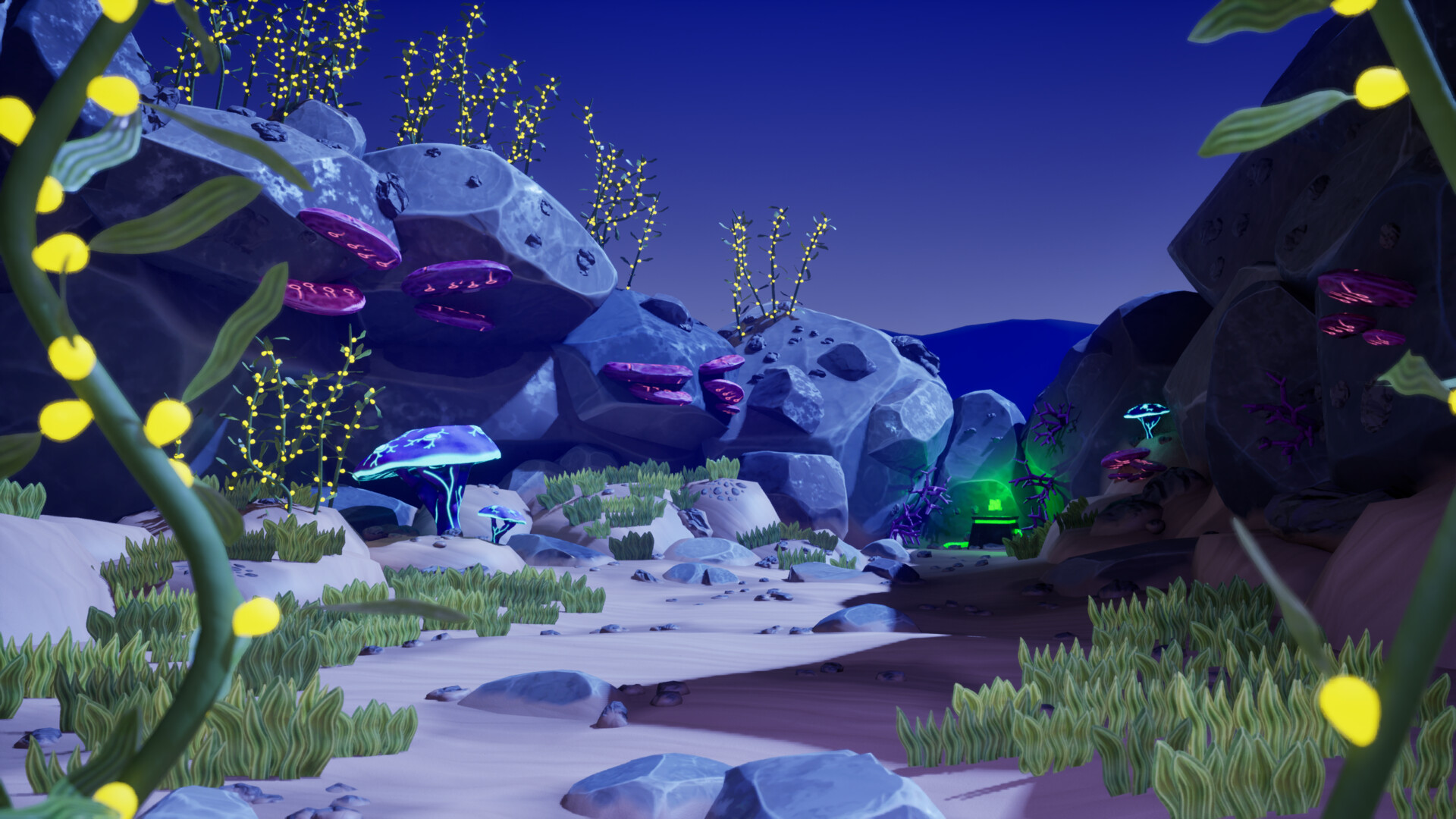 ArtStation - Alien Underwater Scene