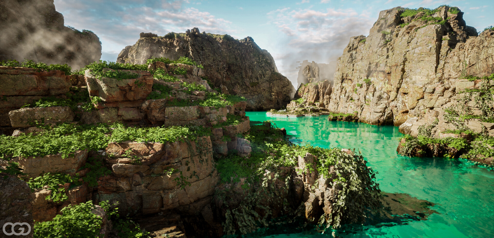 ArtStation - Green Ocean