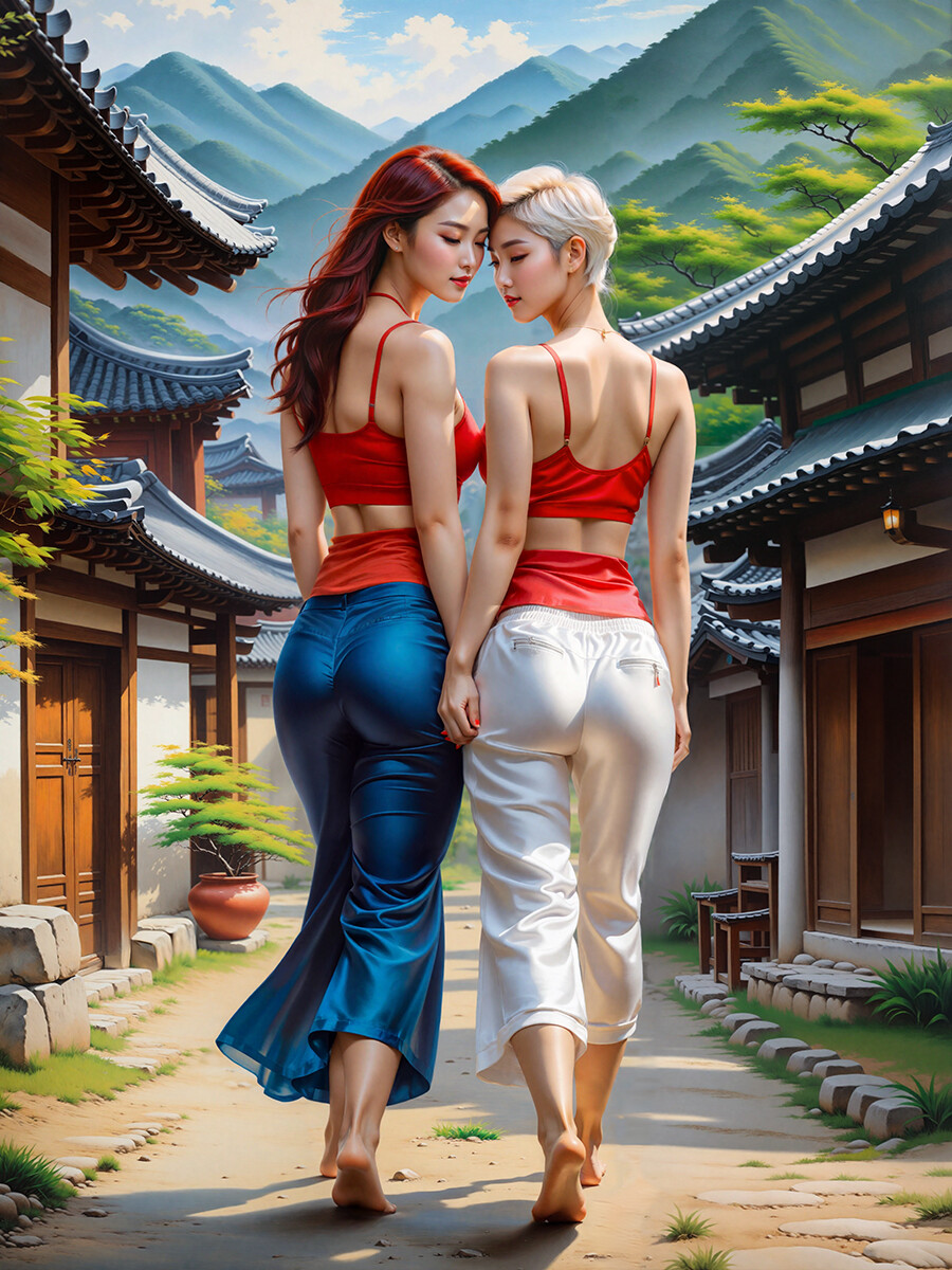 ArtStation - Korean Couple
