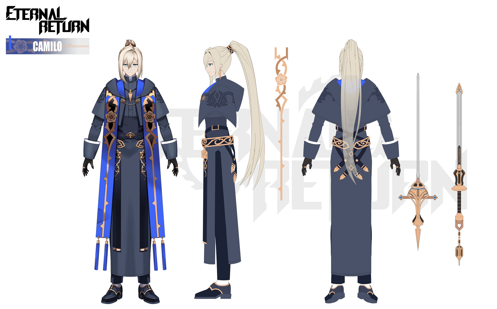 ArtStation - Eternal return _ Johmilo Skin Sheet