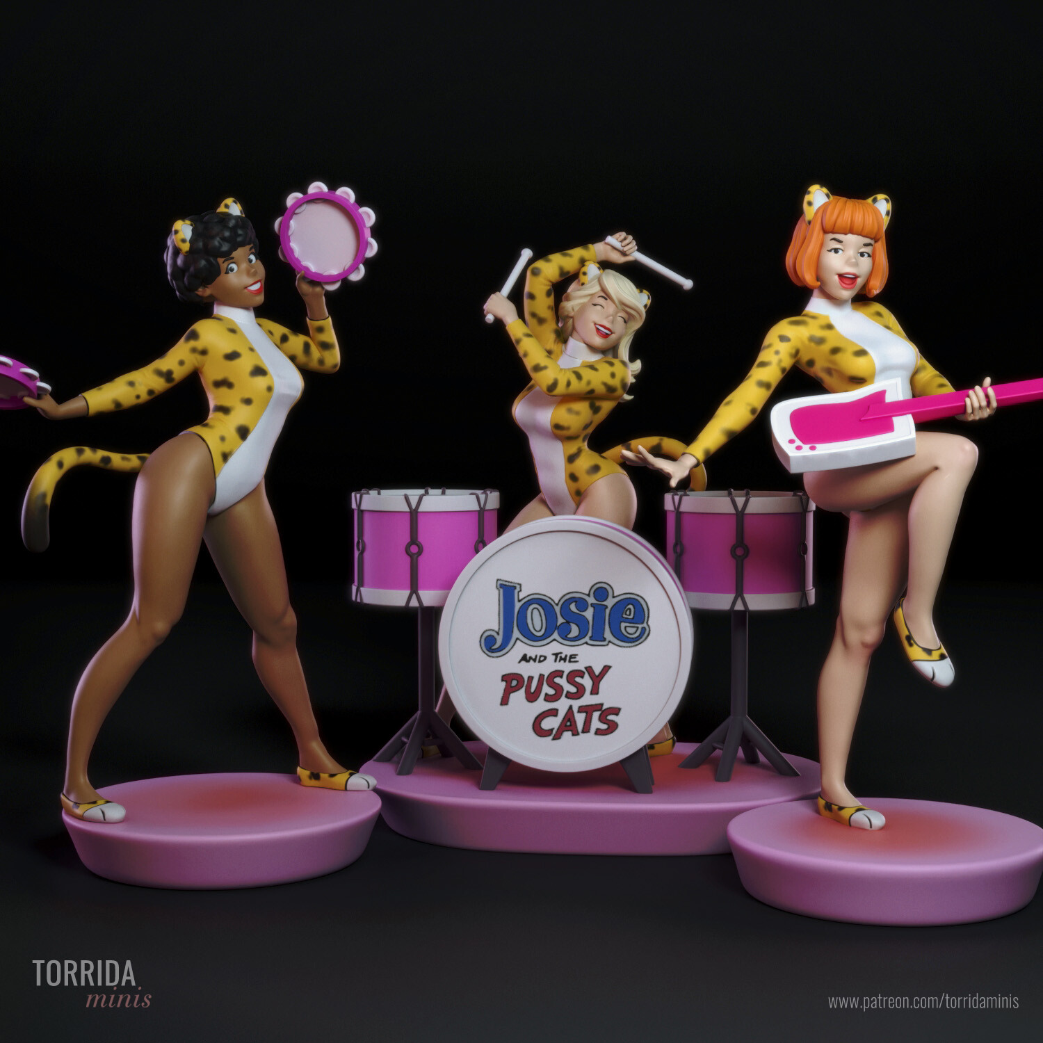 ArtStation - Josie and the Pussycats