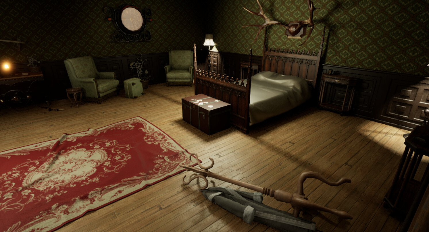 ArtStation - Old Hotel Room