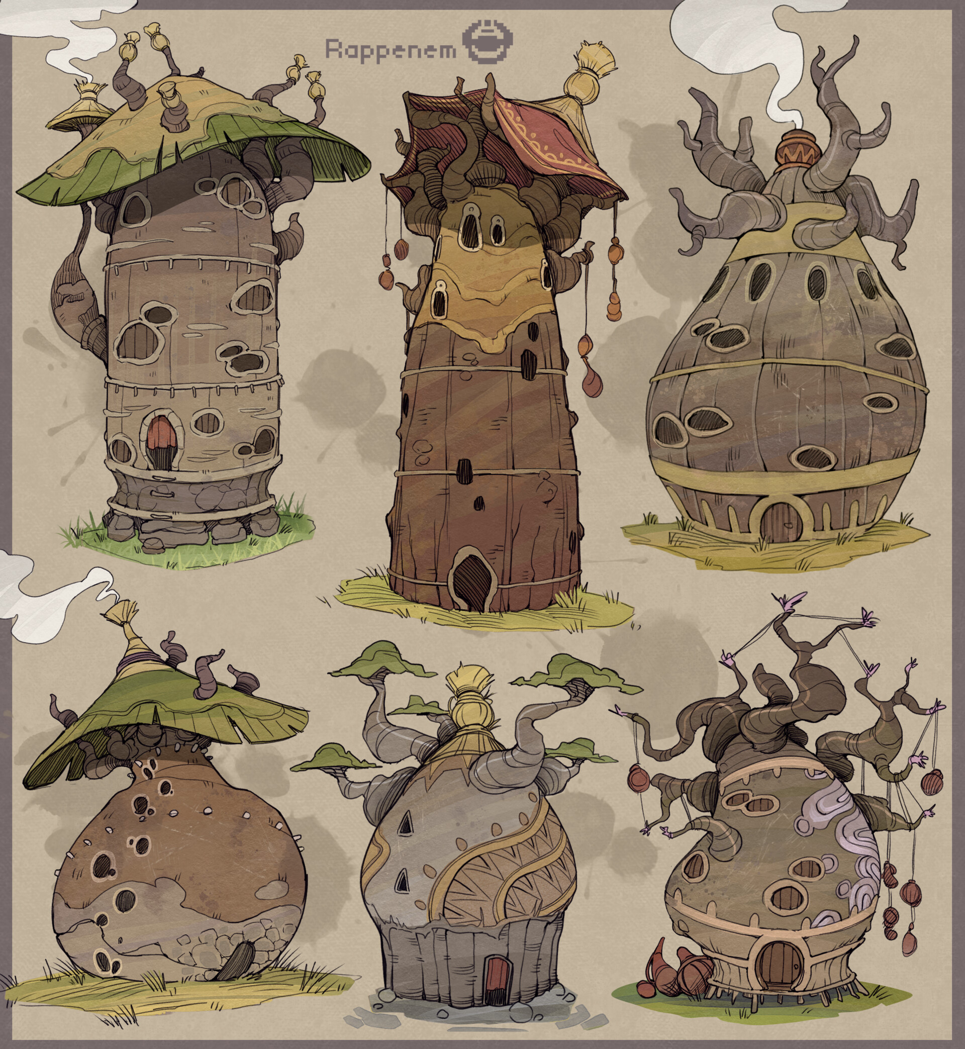 ArtStation - Baobab House Designs