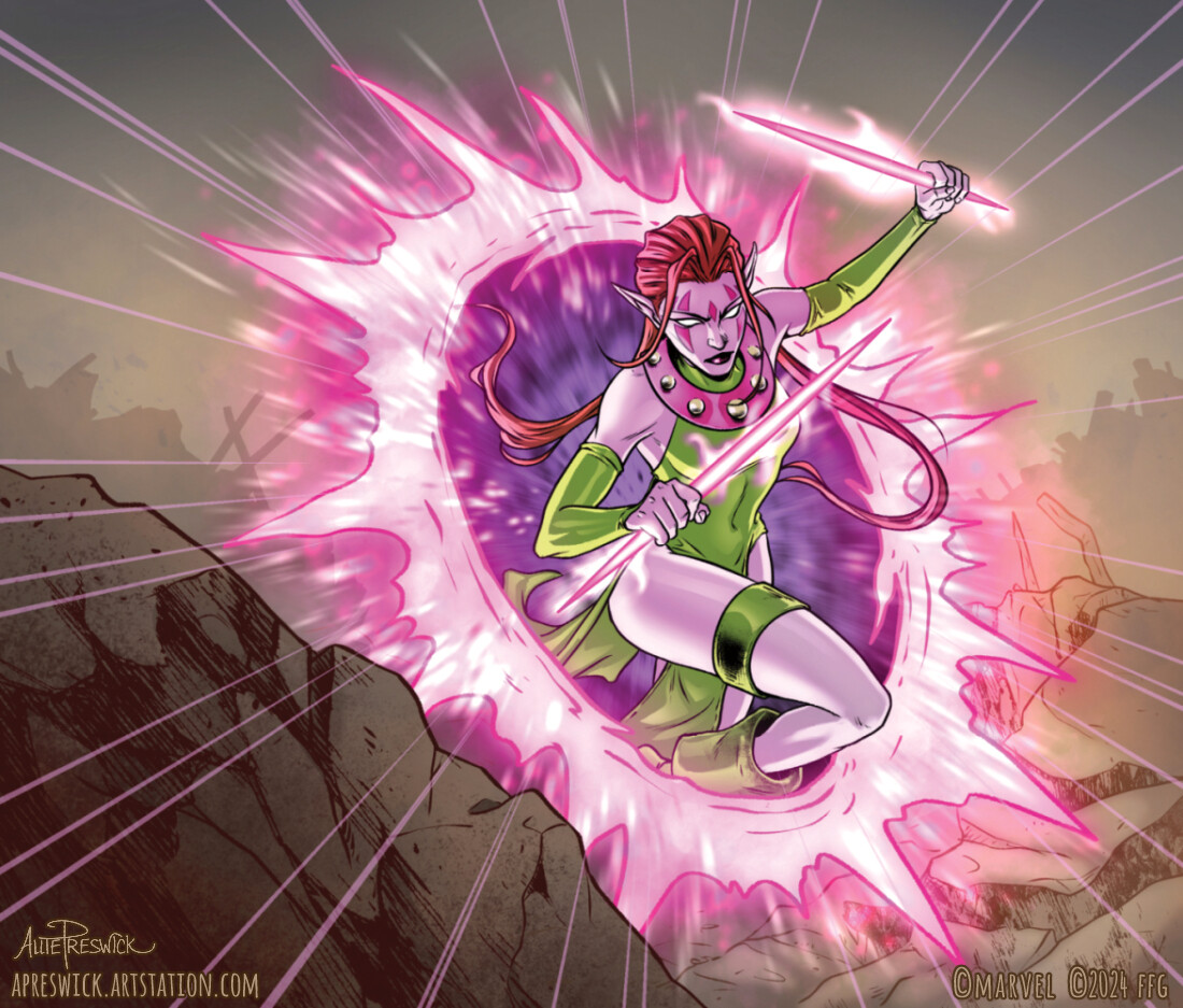 ArtStation - Marvel Champions: Blink