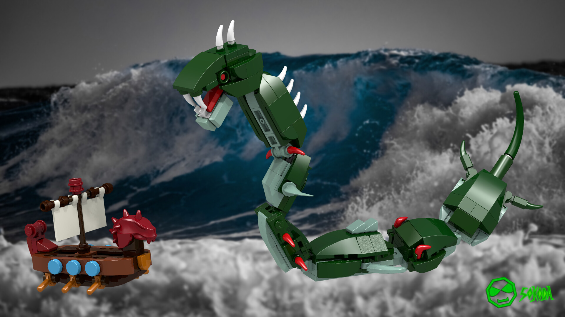 ArtStation - Midgard Serpent [SWB 39]