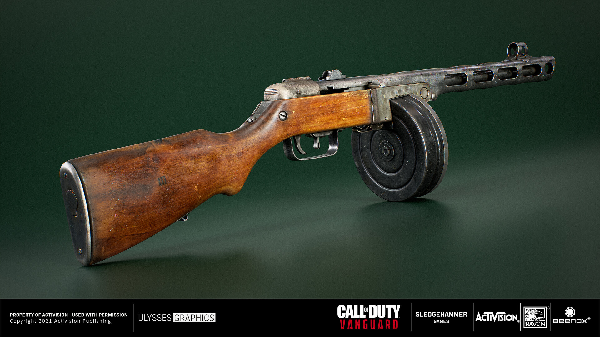 Anton Vik - Call of Duty: Vanguard | PPSH-41