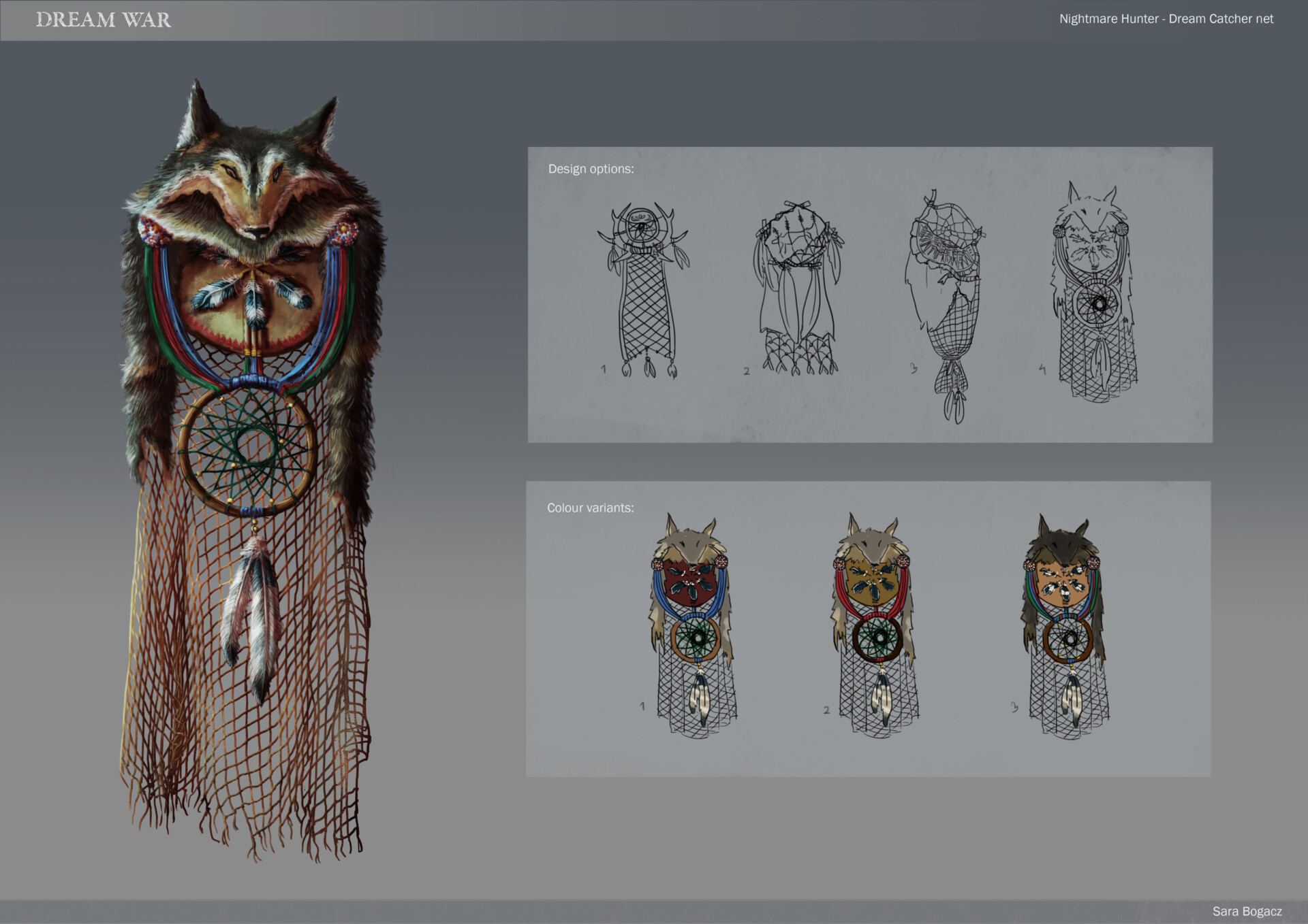 ArtStation - Attribute Design: Dream Catcher Shield - Concept Art ...