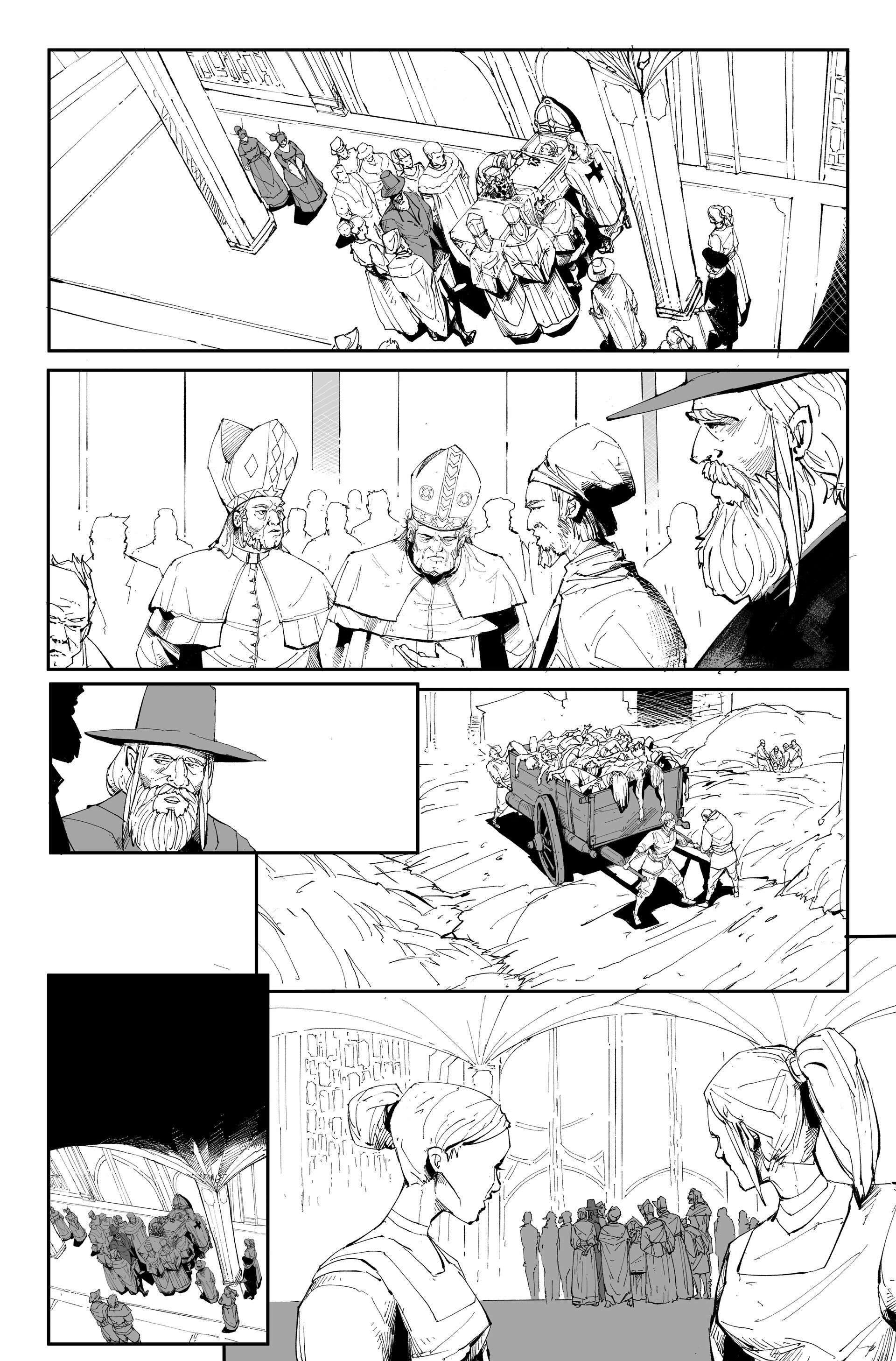 ArtStation - comic page